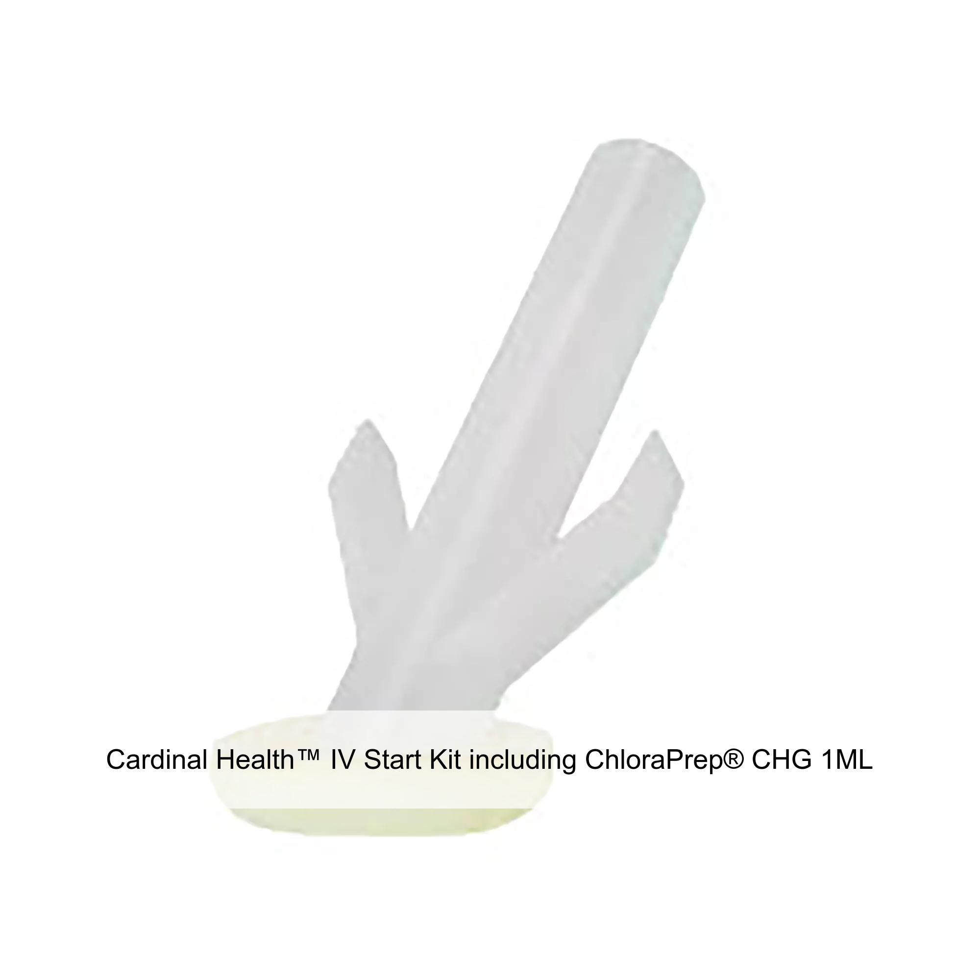 Cardinal Health™ IV Start Kit including ChloraPrep® CHG 1ML, Cardinal ...