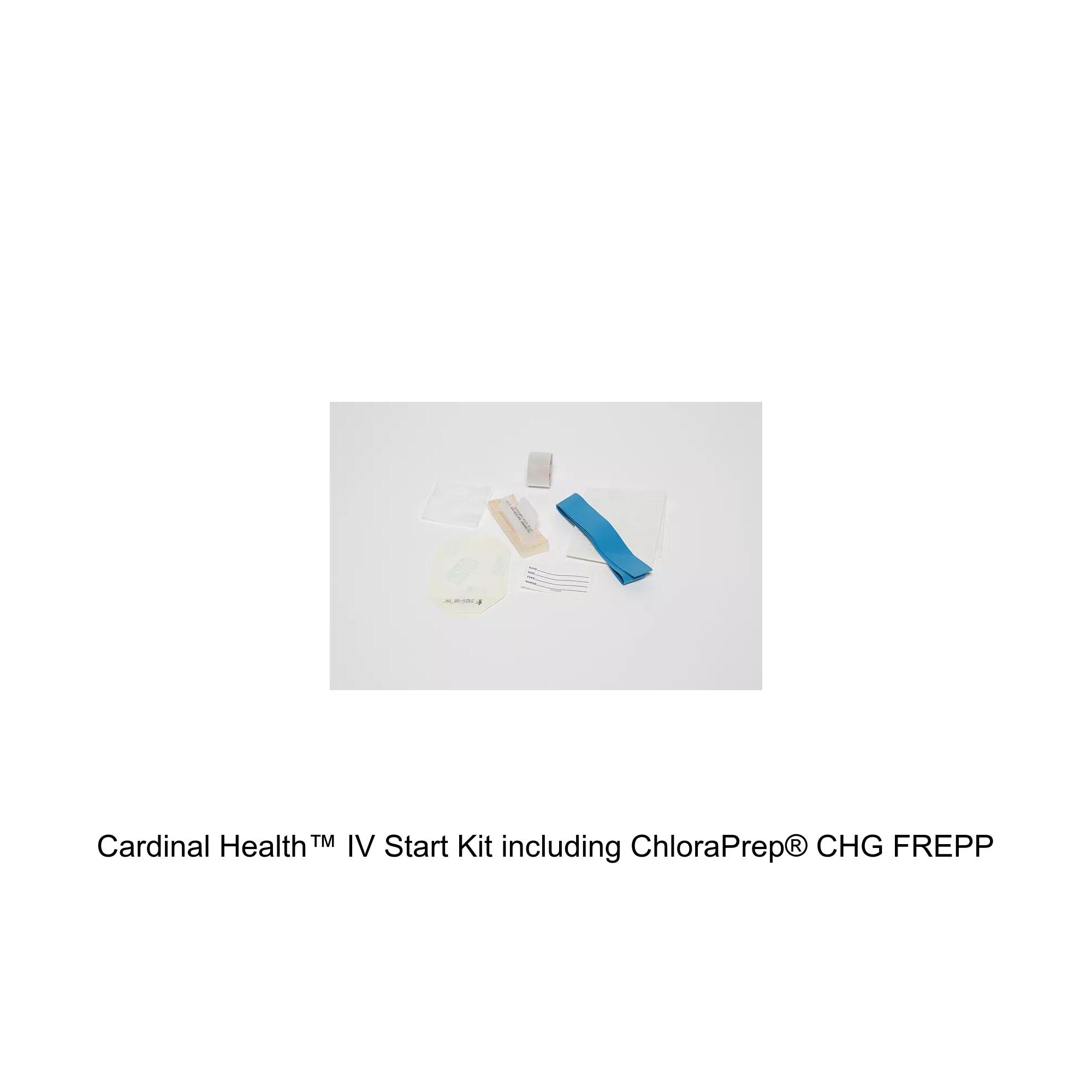 Cardinal Health™ IV Start Kit including ChloraPrep® CHG FREPP, Towel ...