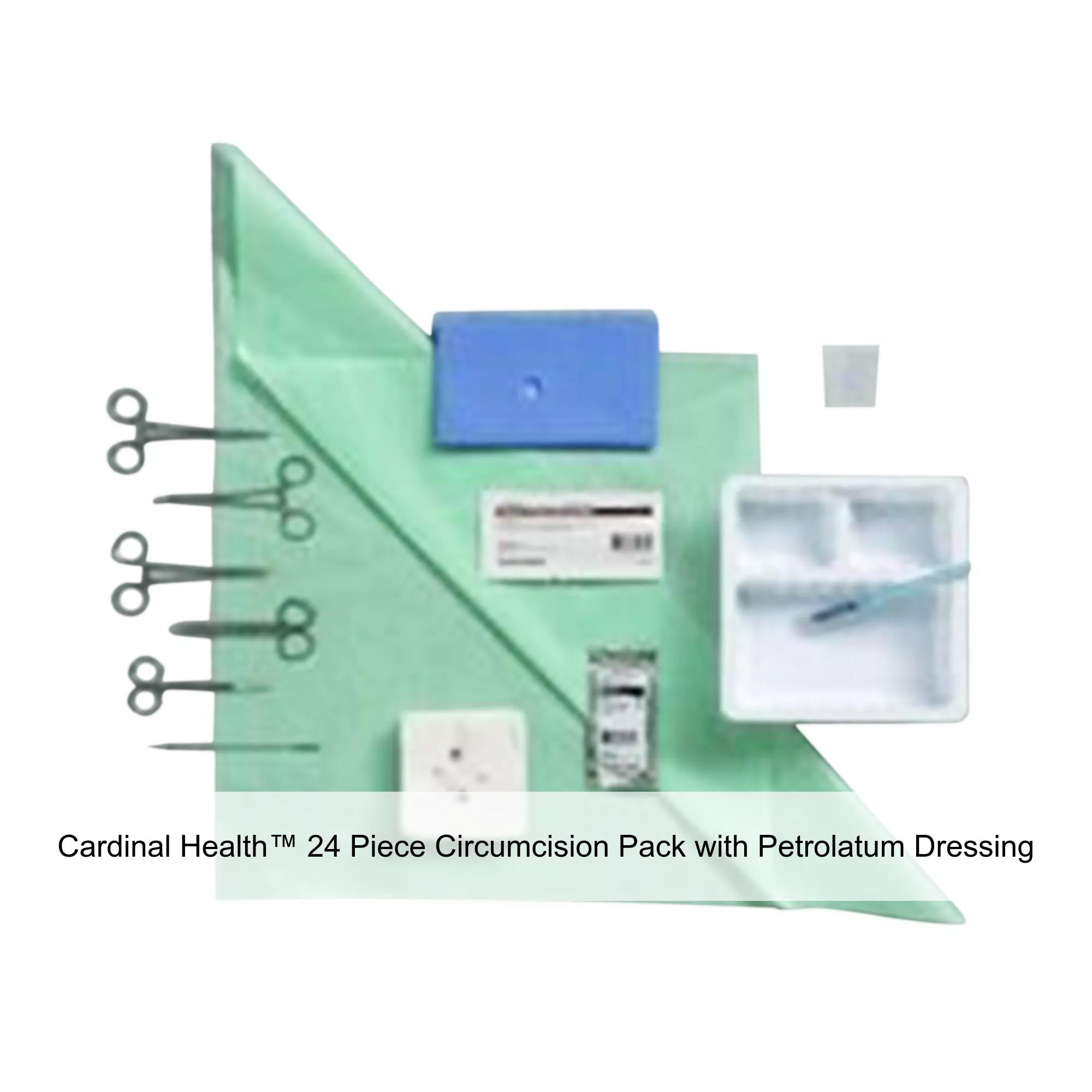 Cardinal Health™ 24 Piece Circumcision Pack with Petrolatum Dressing ...