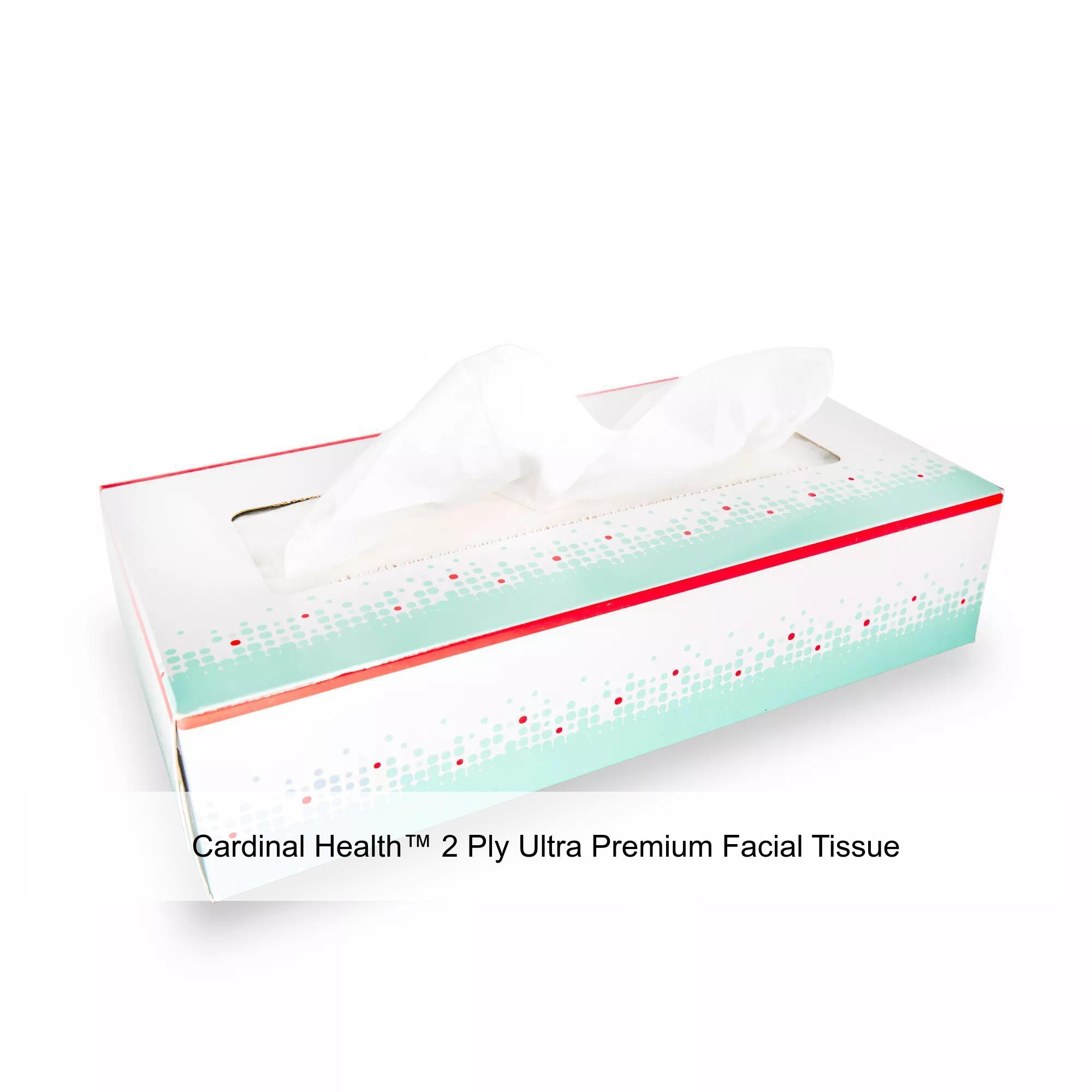 Cardinal Health™ 2 Ply Ultra Premium Facial Tissue, 8 x 8.3IN . Buy ...