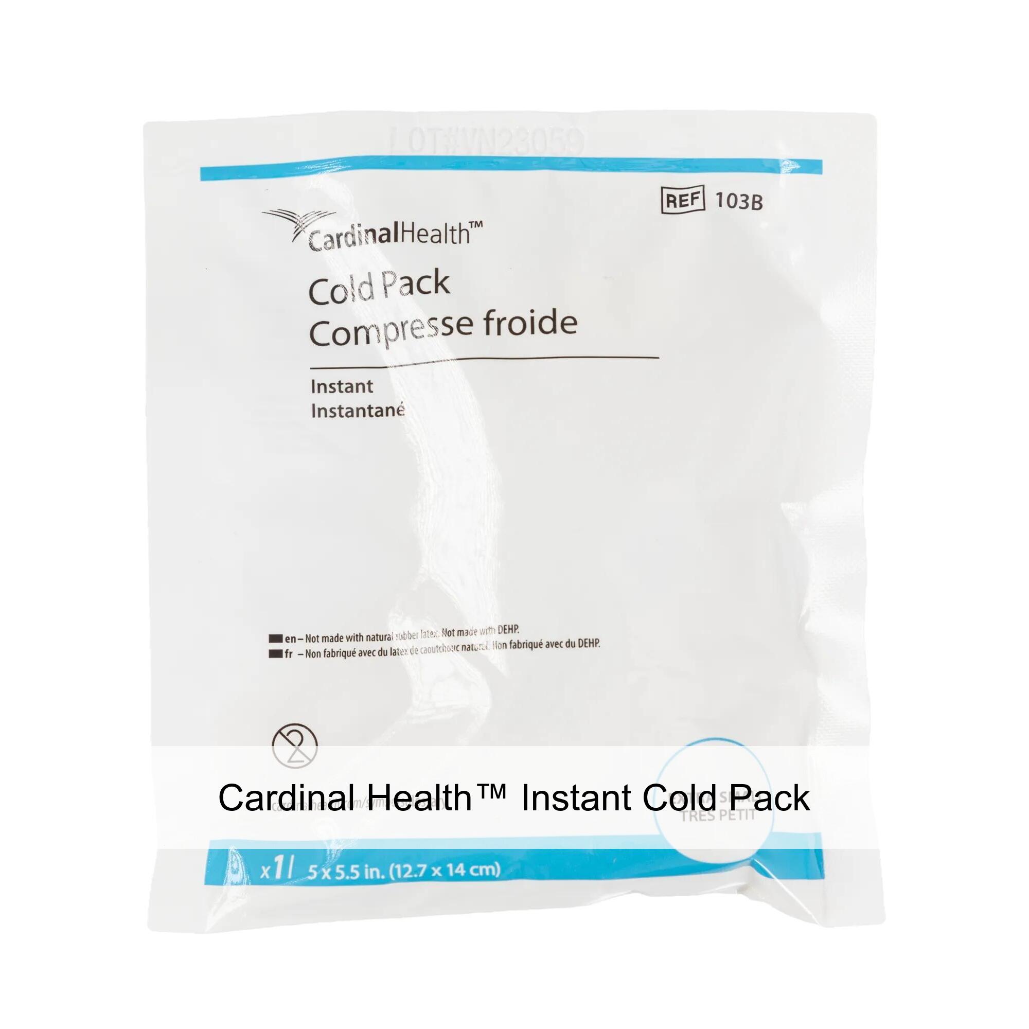 Cardinal Health™ Instant Cold Pack, X-Small, 5 x 5.5IN, Bulk . Buy ...