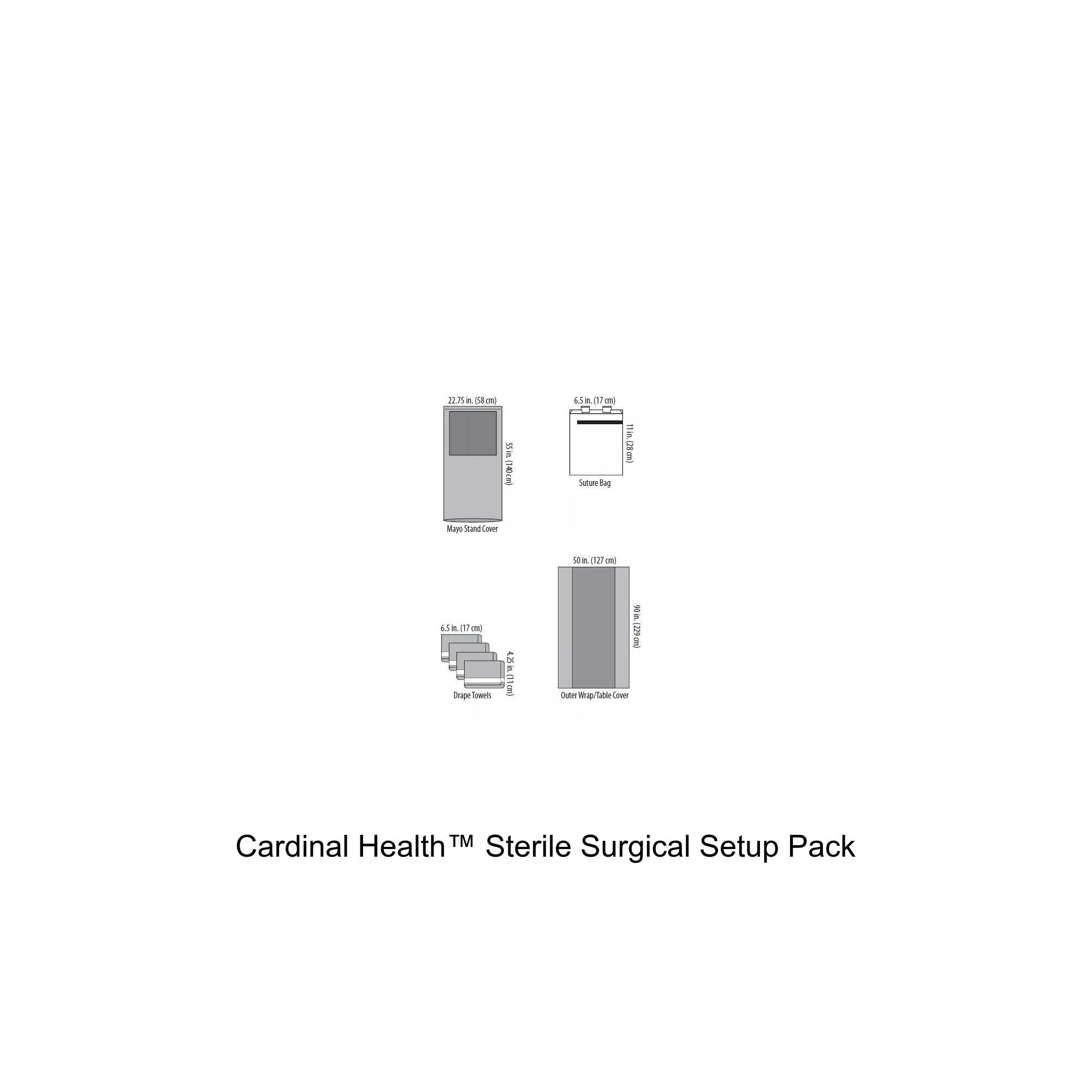 Cardinal Health™ Sterile Surgical Setup Pack . Buy Online | Lifeline Medical