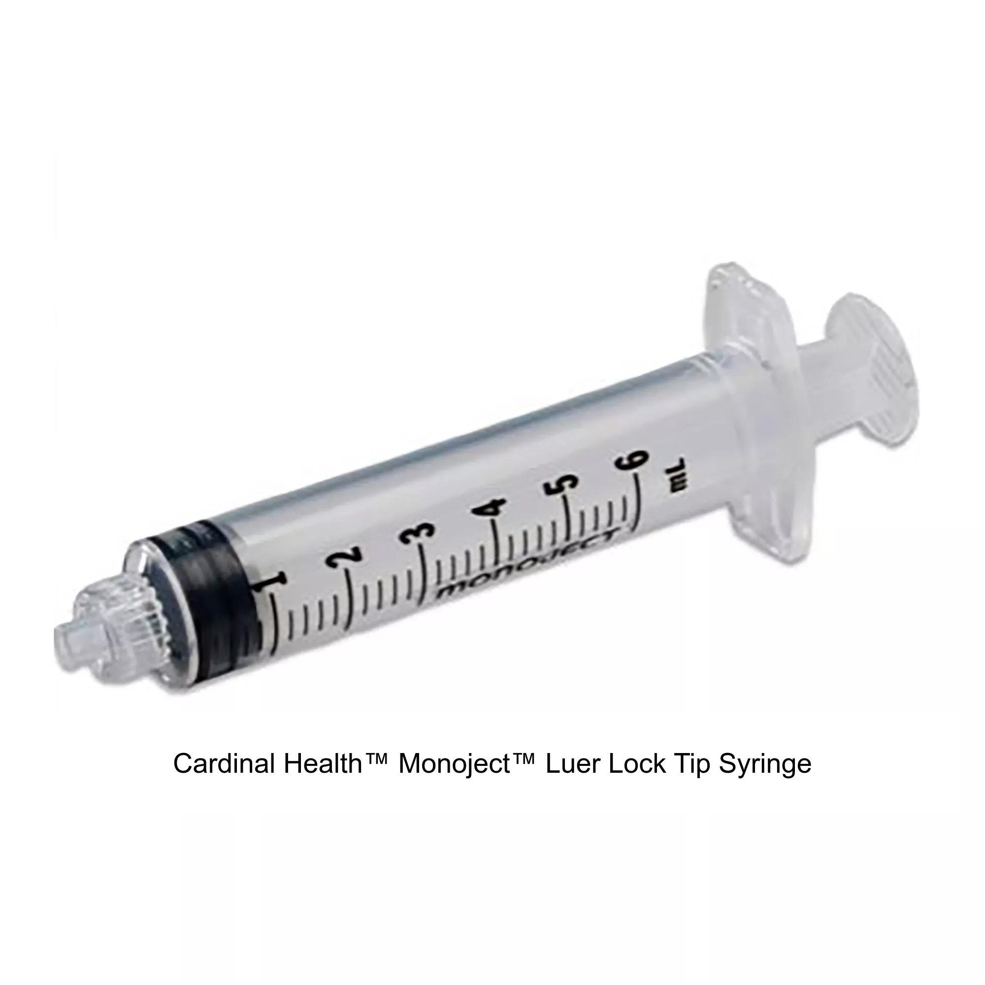 COVIDIEN/CARDINAL 1181200777K Luer Lock Soft Pack Syringe 10ML