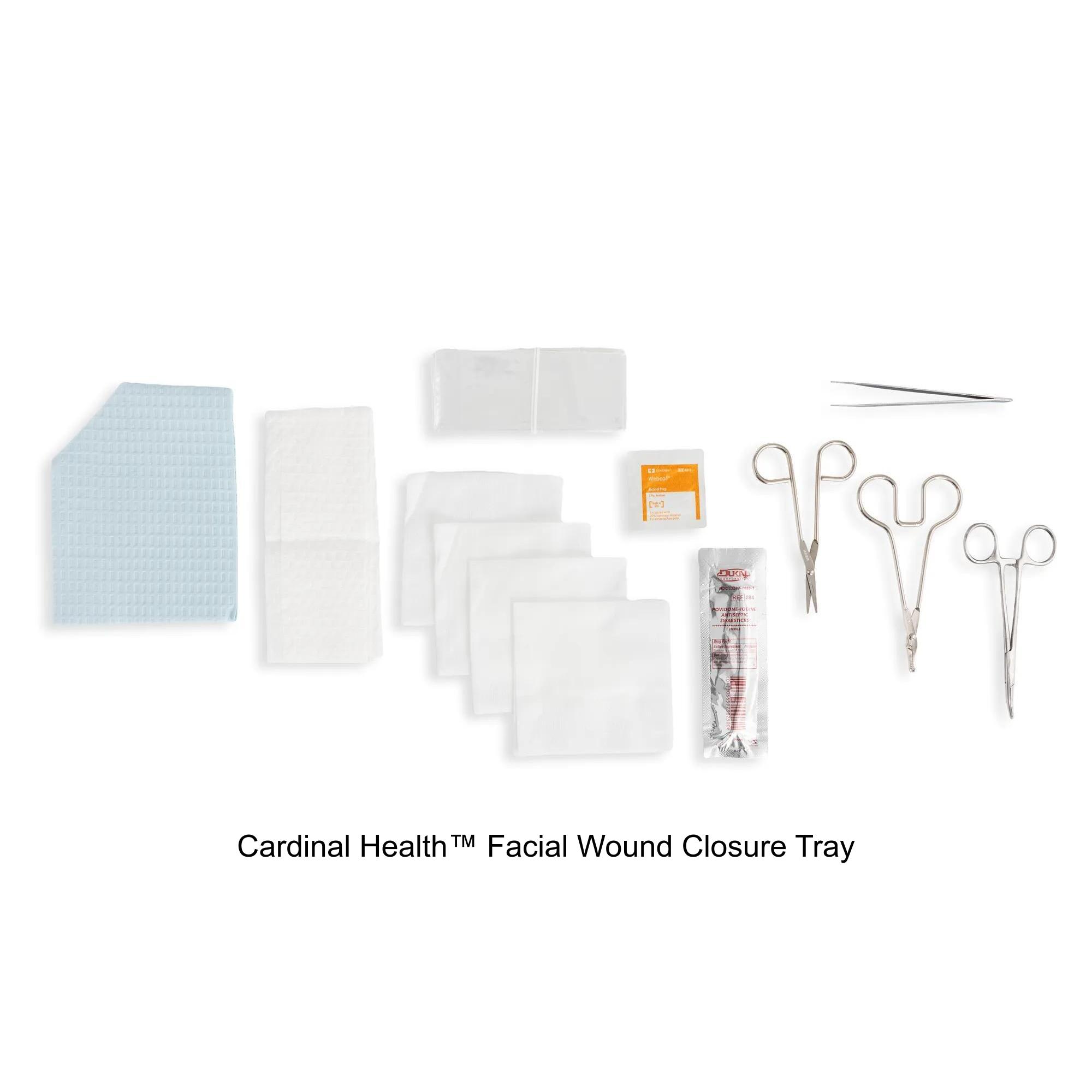 Cardinal Health™ Facial Wound Closure Tray . Buy Online | Lifeline Medical