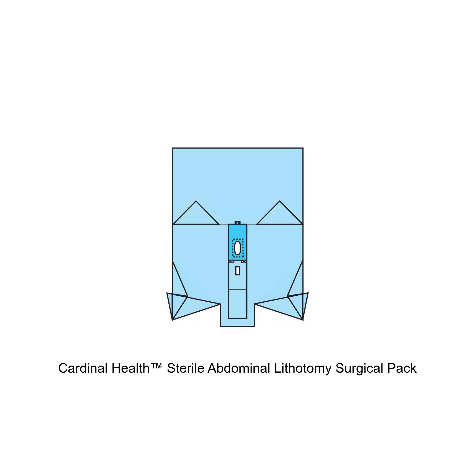 Cardinal Health™ Sterile Abdominal Lithotomy Surgical Pack . Buy Online ...