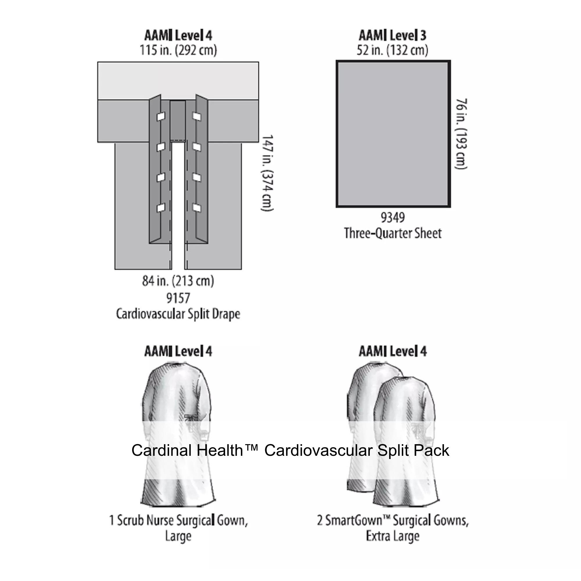 Cardinal Health™ Cardiovascular Split Pack . Buy Online | Lifeline Medical