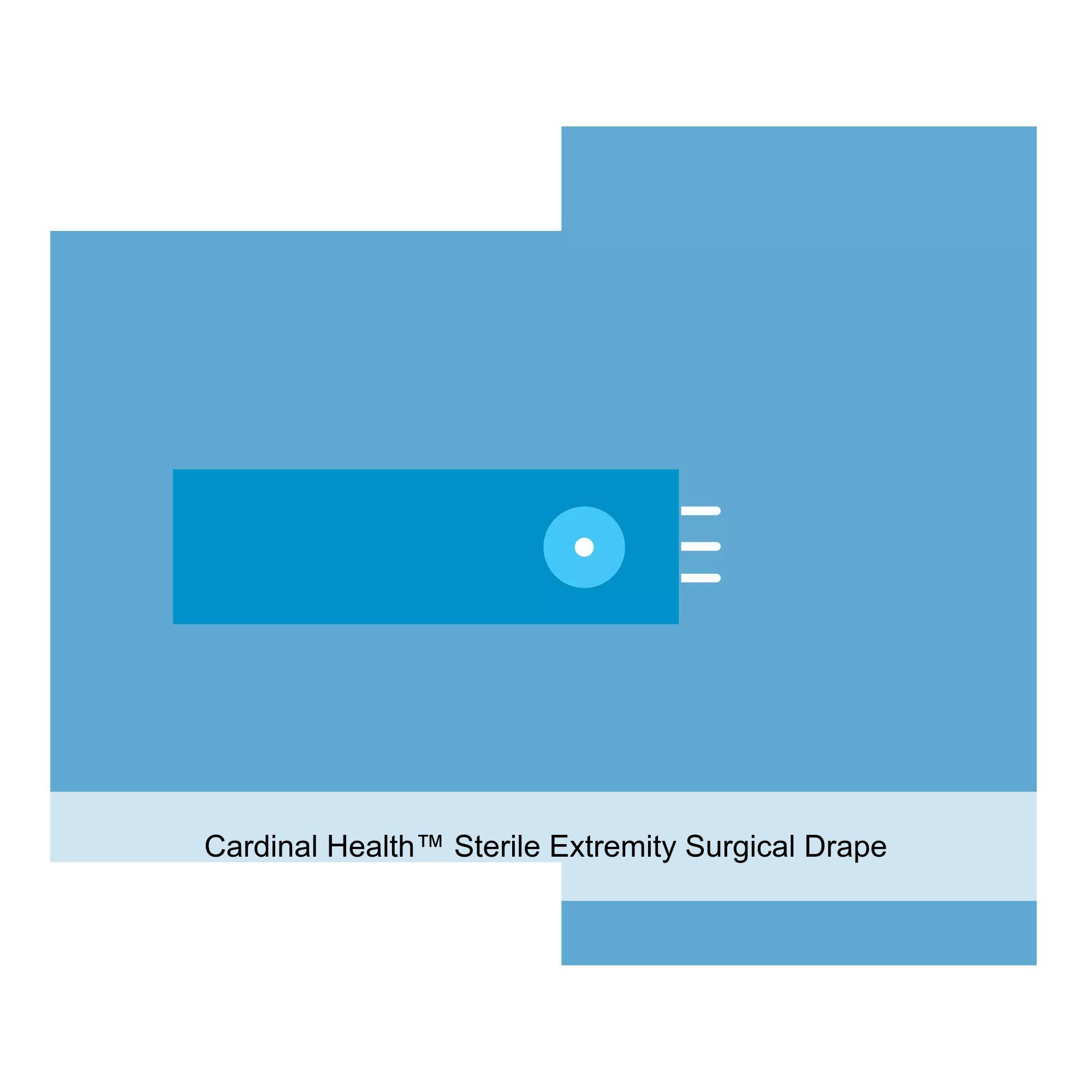 Cardinal Health™ Sterile Extremity Surgical Drape, 87 x 134IN . Buy ...