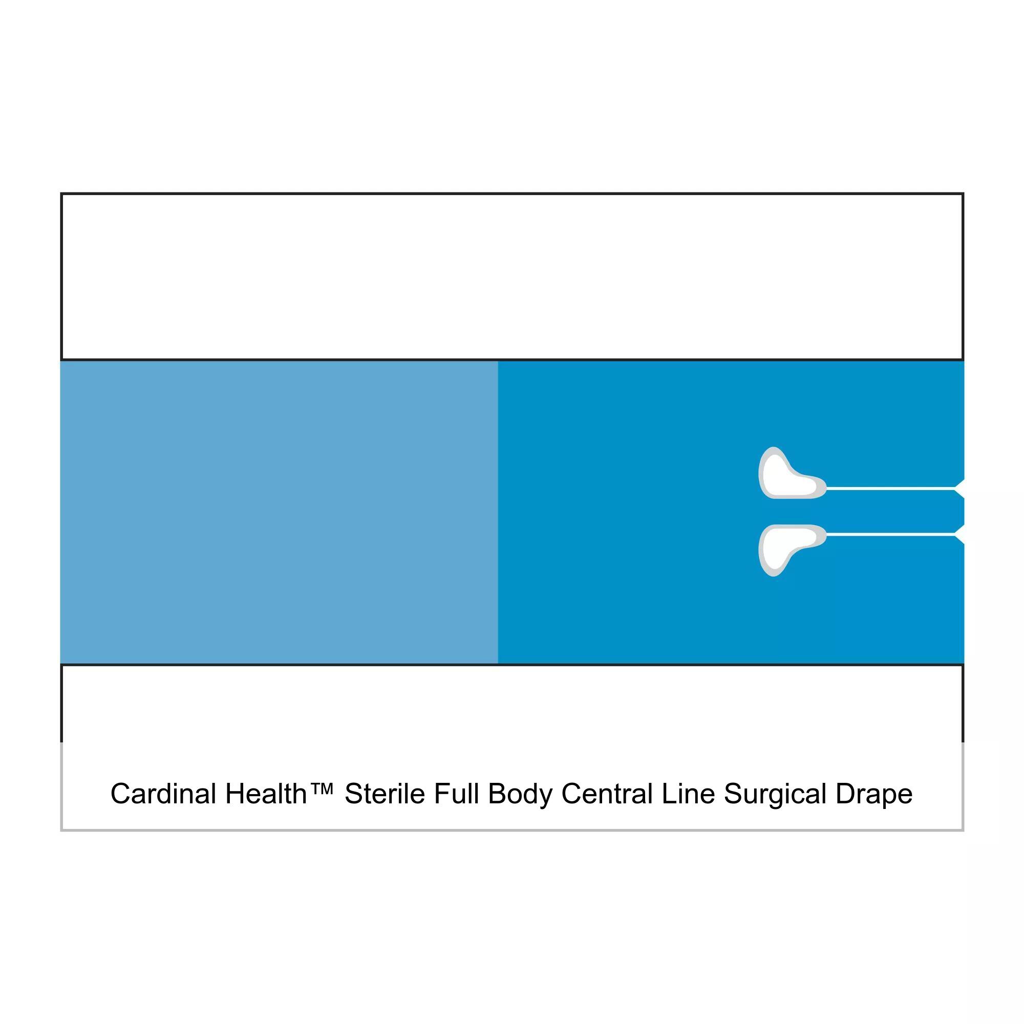 Cardinal Health™ Sterile Full Body Central Line Surgical Drape, 77.5 x ...