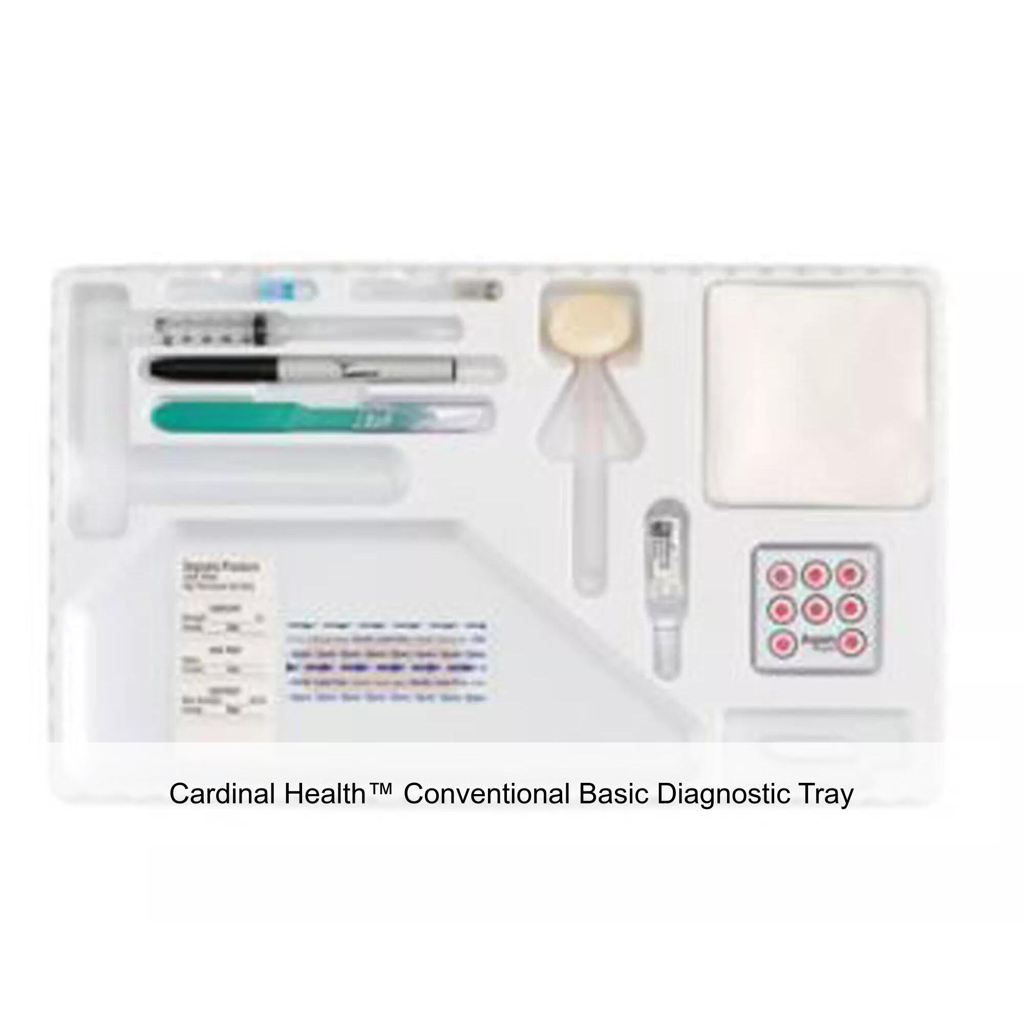 Cardinal Health™ Conventional Basic Diagnostic Tray . Buy Online ...