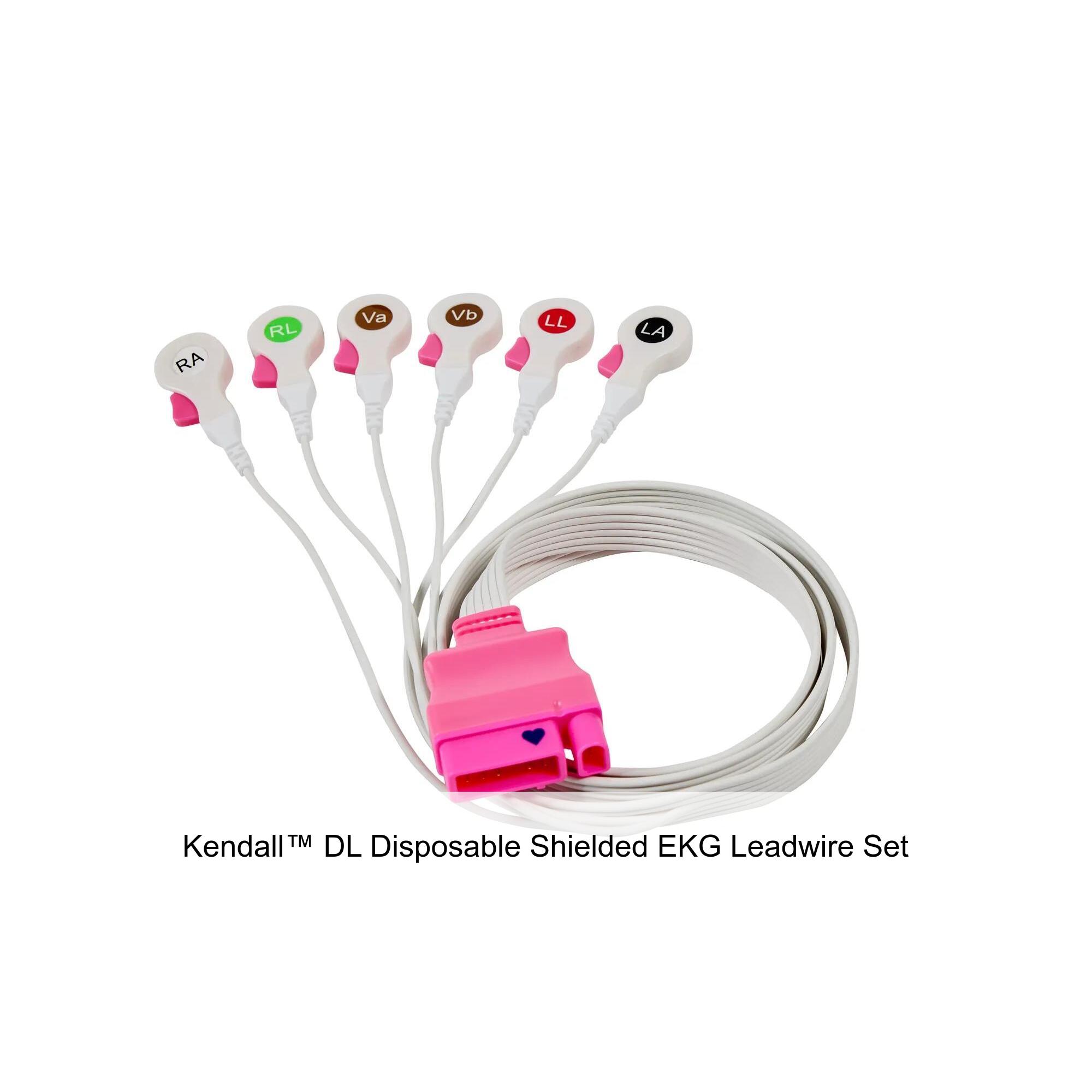Kendall邃 Dl Disposable Shielded Ekg Leadwire Set 6 Lead 10 Pin Buy