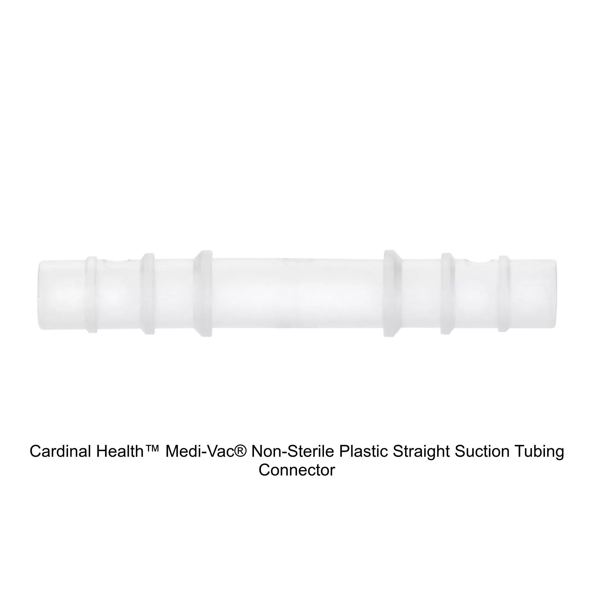 Cardinal Health™ Medi-Vac® Non-Sterile Plastic Straight Suction Tubing ...