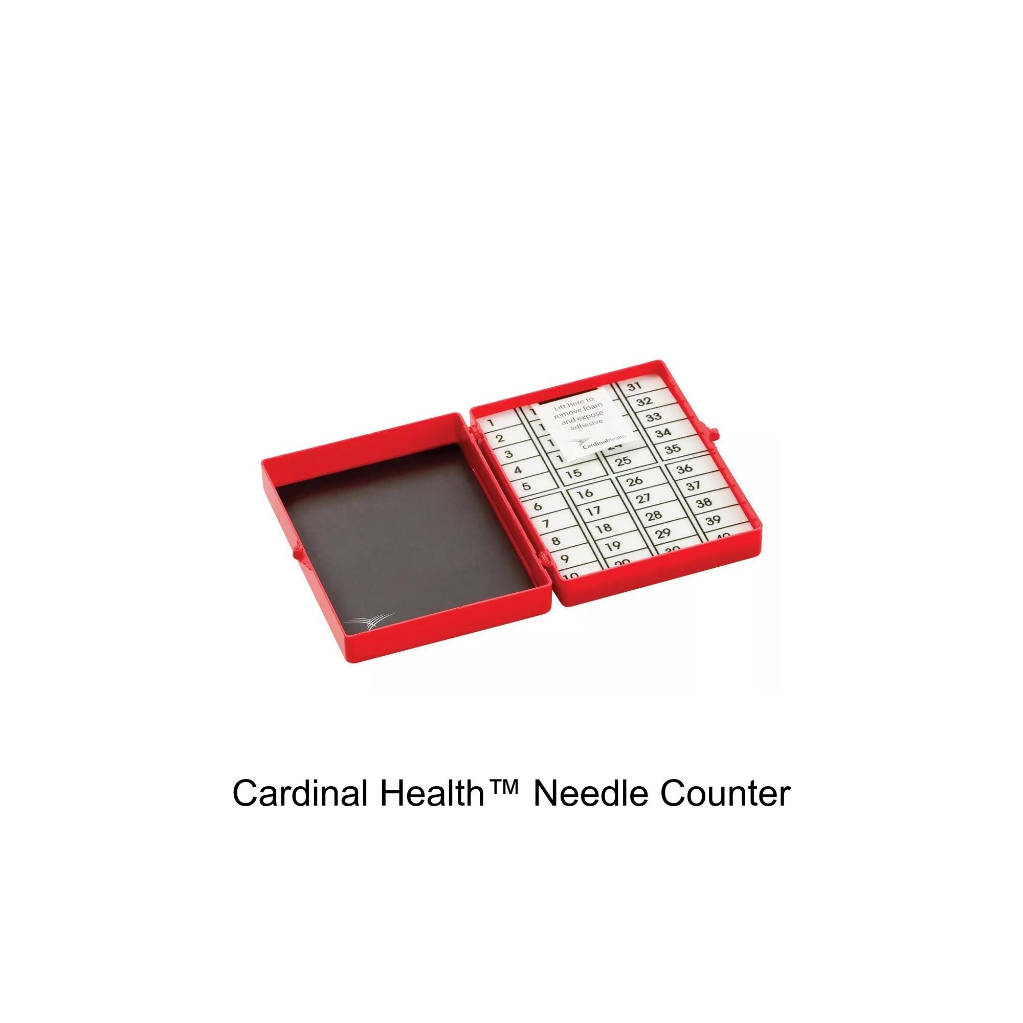 Cardinal Health™ Needle Counter, Foam Block/Magnet, Sterile, 40/70 ...