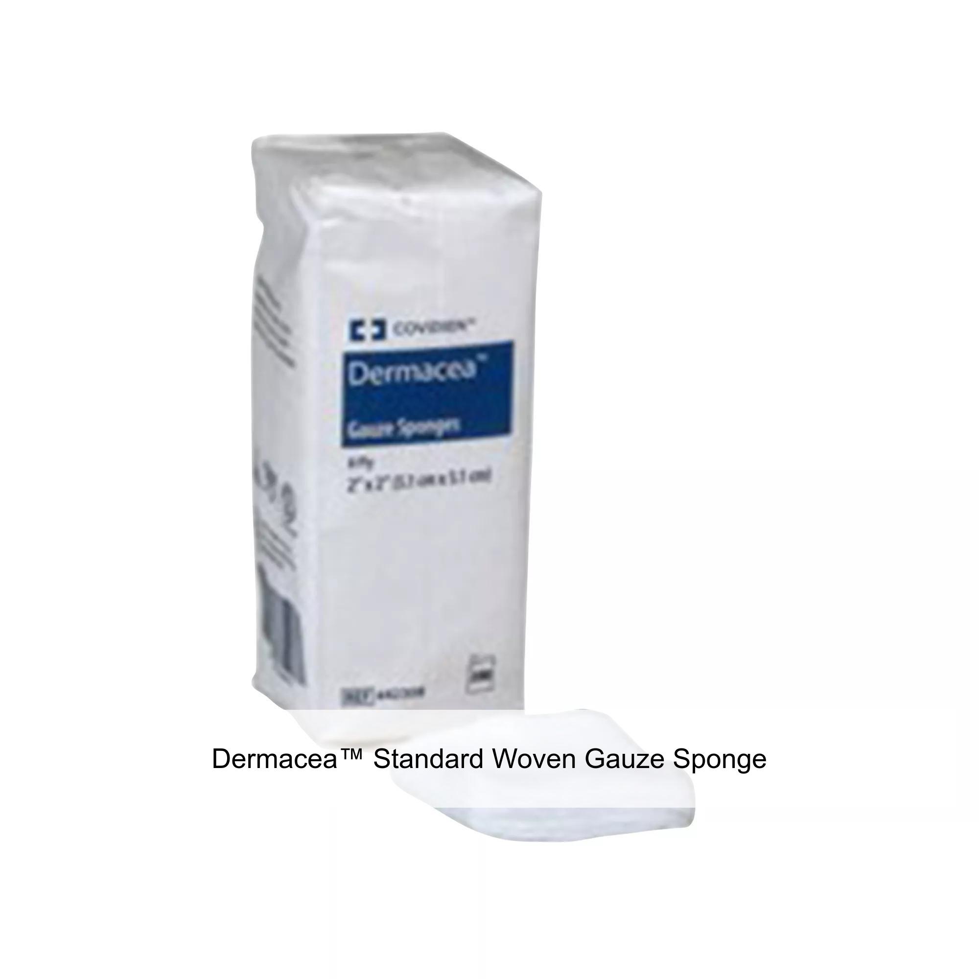 Dermacea™ Standard Woven Gauze Sponge, Non-Sterile, 4 x 4IN, 16 Ply ...