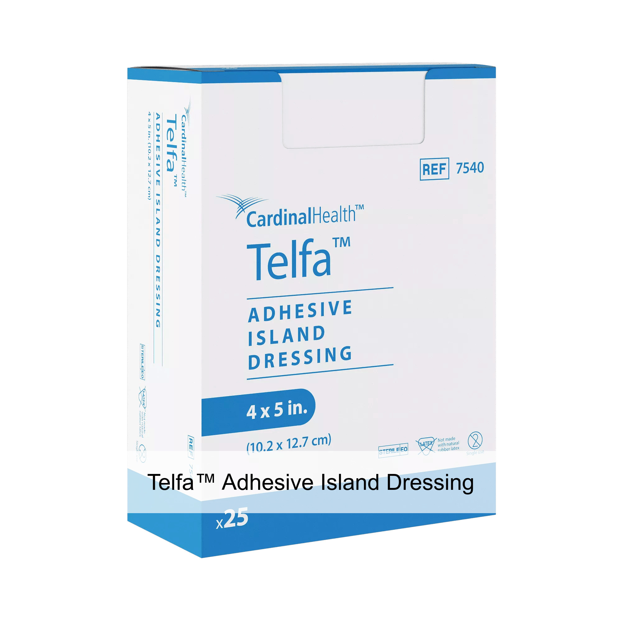 COVIDIEN/CARDINAL 7540 4X5 TELFA ISLAND DRESSING