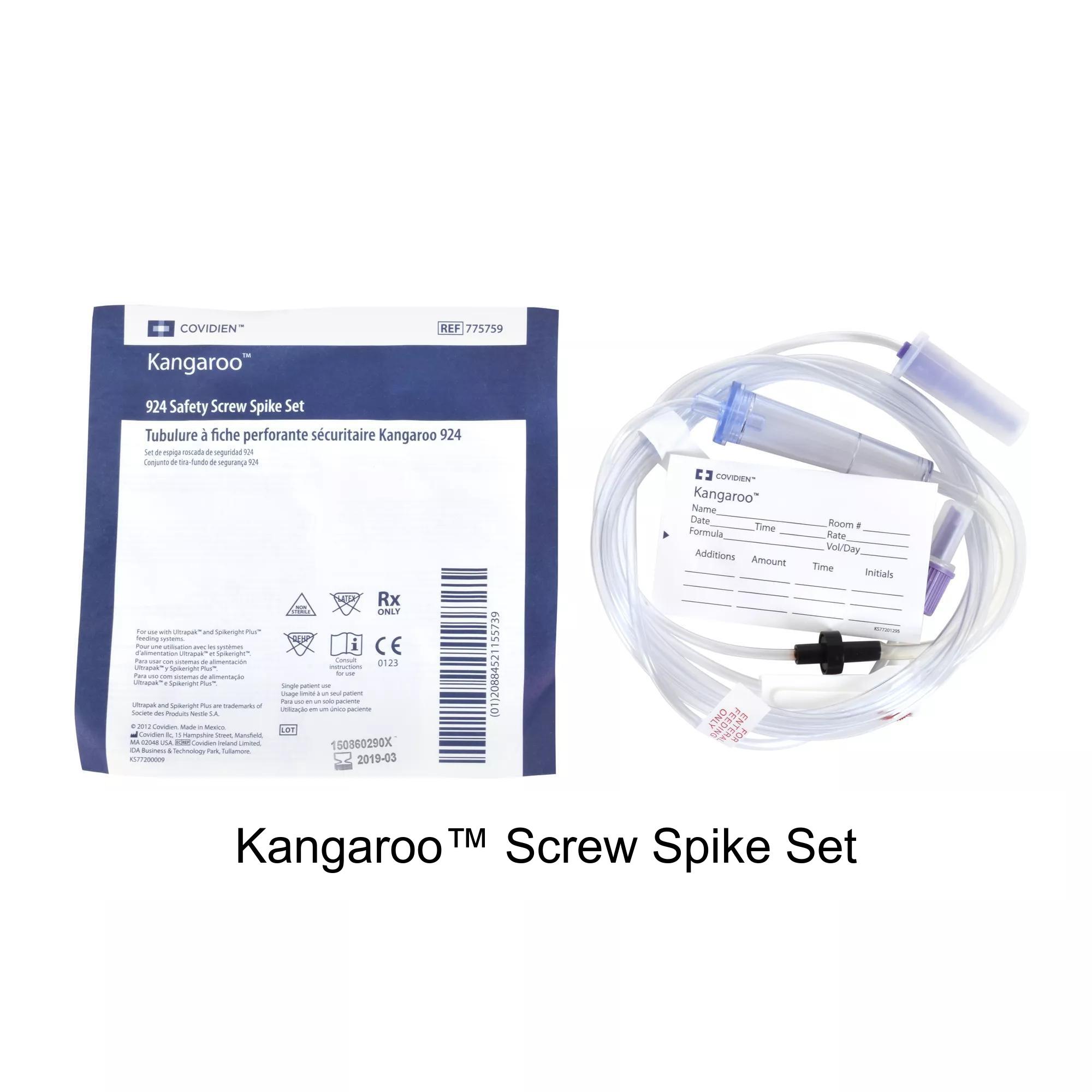 COVIDIEN/CARDINAL 775759 924 SAFETY SCREW SPIKE SET