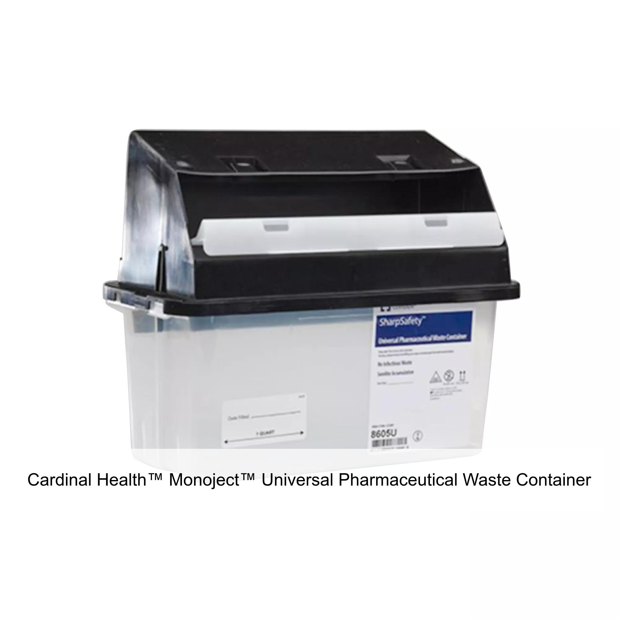 COVIDIEN/CARDINAL 8605U 5 QT UNIVERSAL WASTE IN ROOM