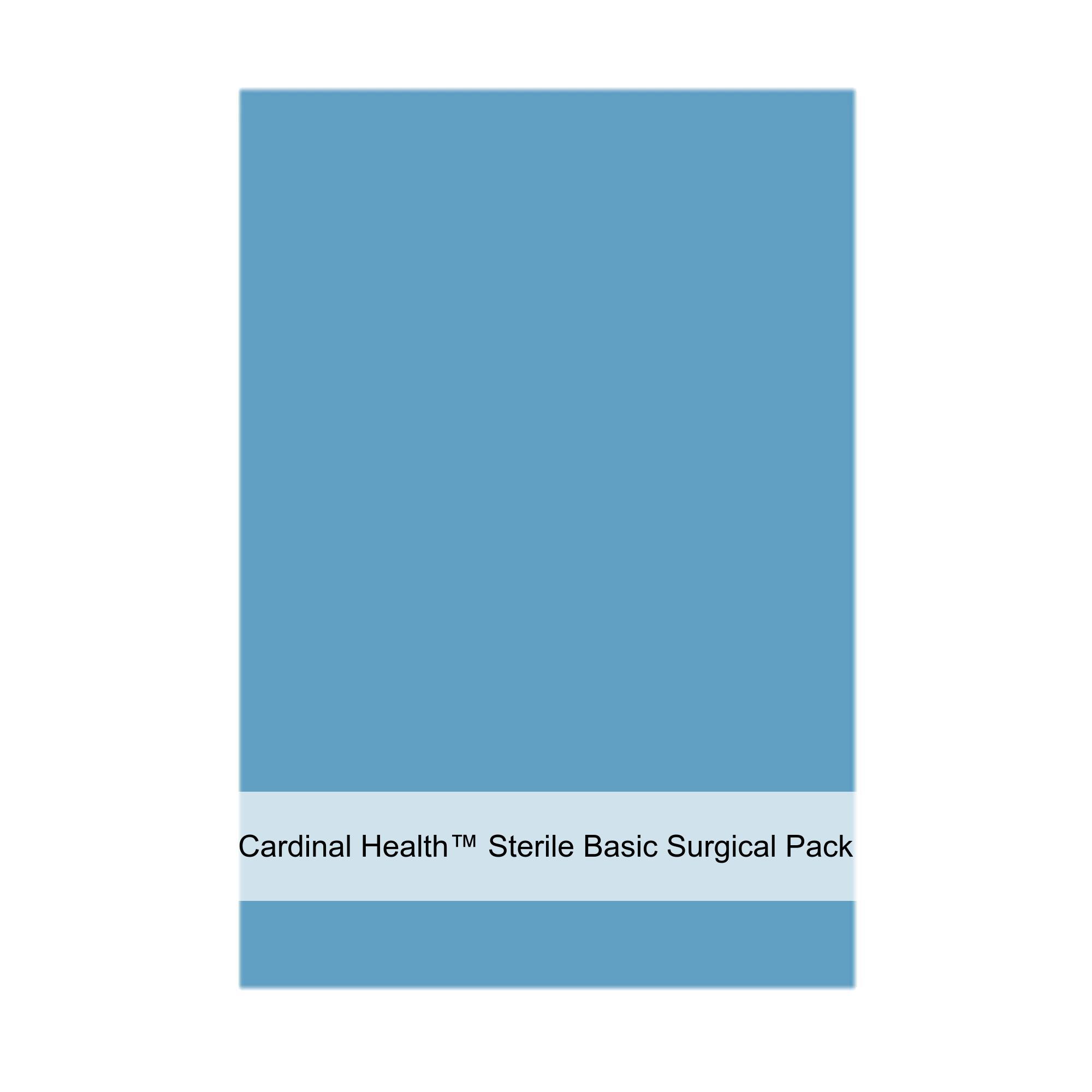 Cardinal Health™ Sterile Basic Surgical Pack . Buy Online | Lifeline ...