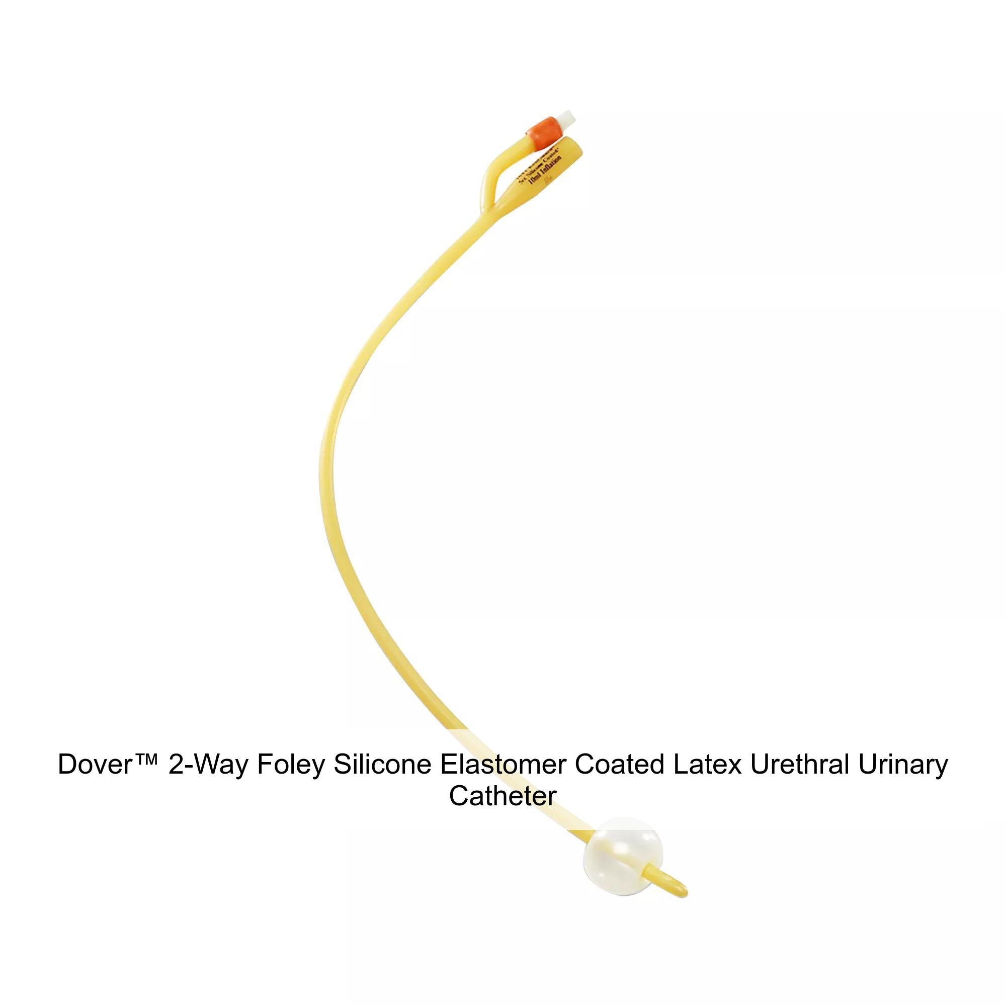 Dover™ 2-Way Foley Silicone Elastomer Coated Latex Urethral Urinary ...