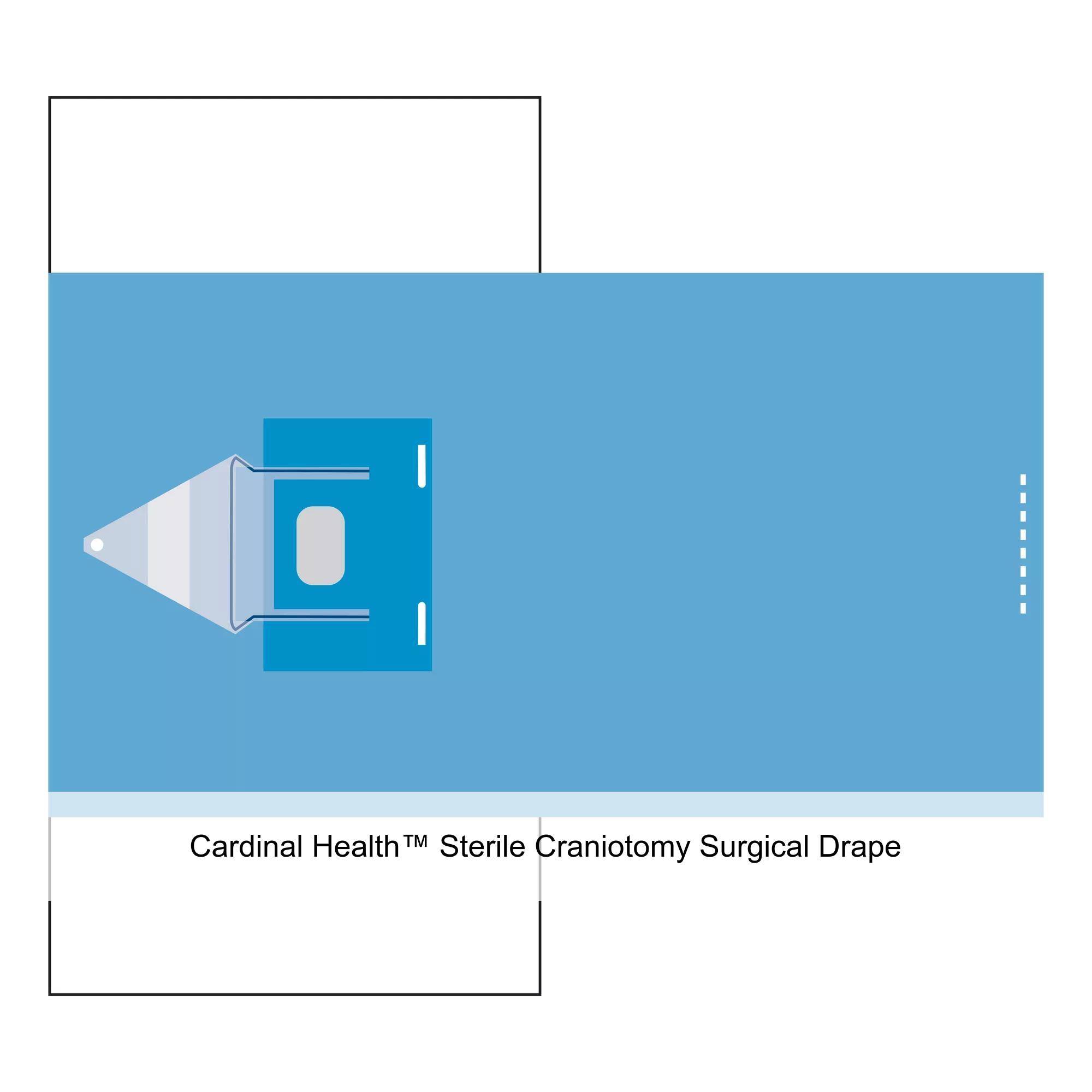 Cardinal Health™ Sterile Craniotomy Surgical Drape, 77 x 134IN . Buy ...