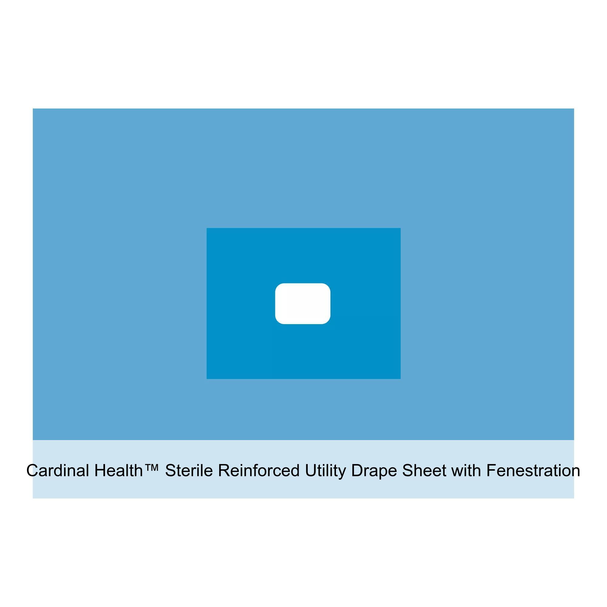 Cardinal Health™ Sterile Reinforced Utility Drape Sheet with ...