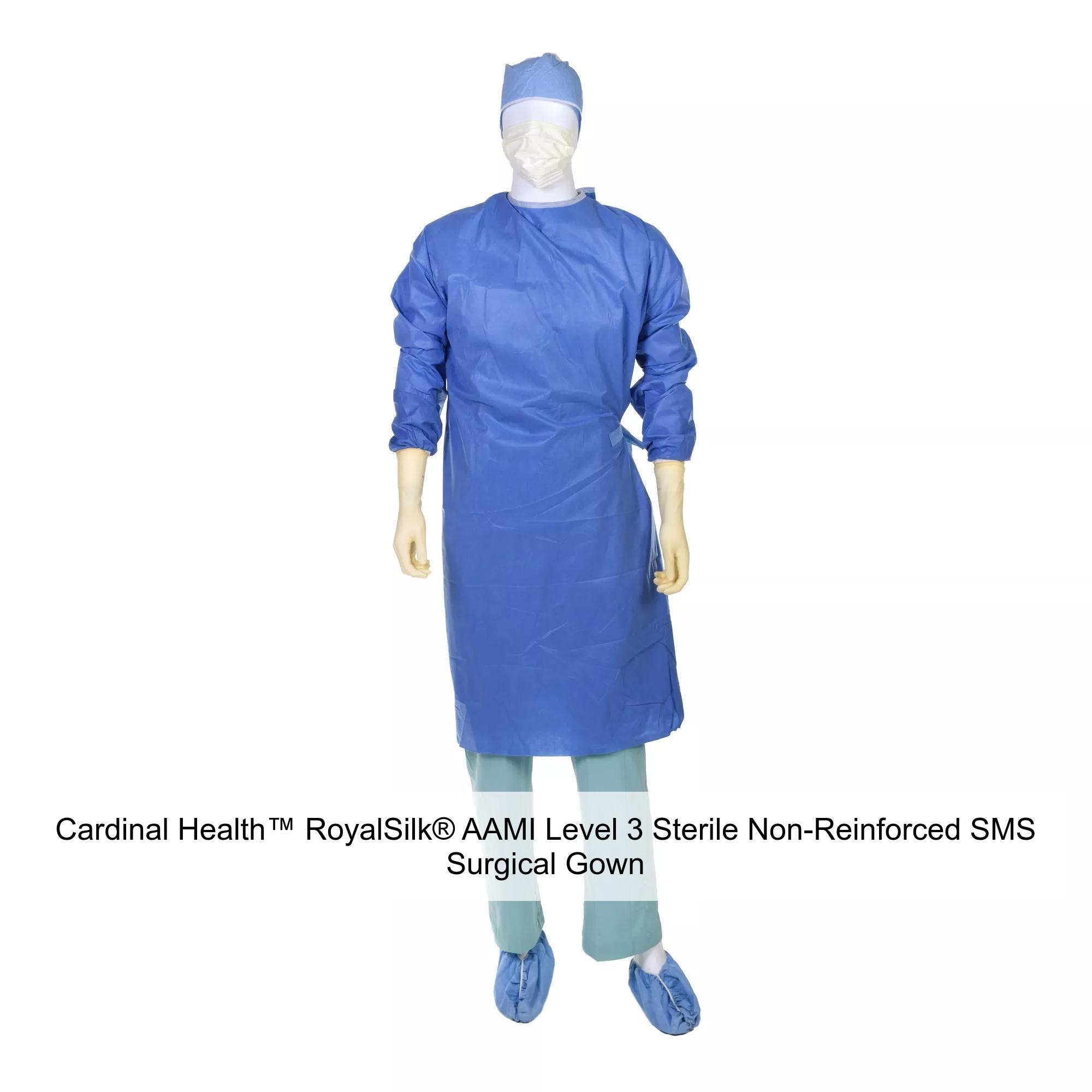 Cardinal Health™ RoyalSilk® AAMI Level 3 Sterile Non-Reinforced SMS ...