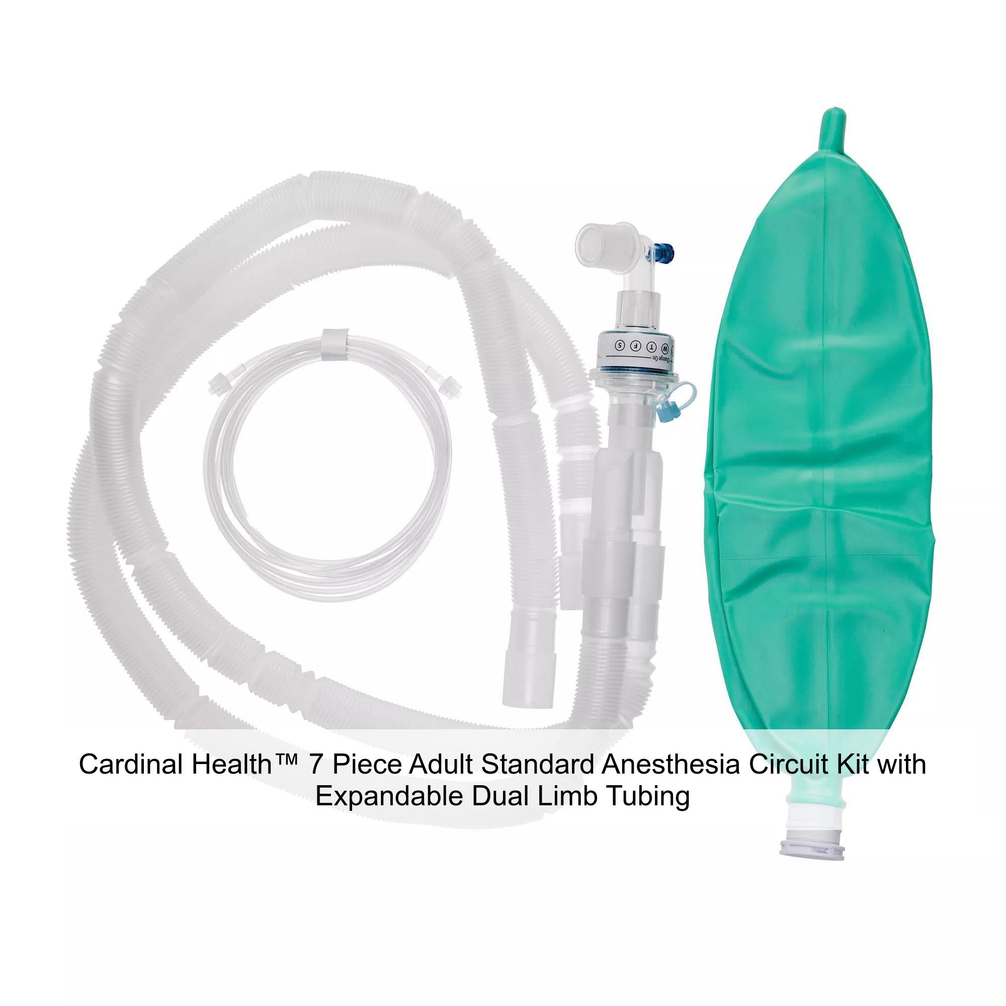 Cardinal Health™ 7 Piece Adult Standard Anesthesia Circuit Kit with ...