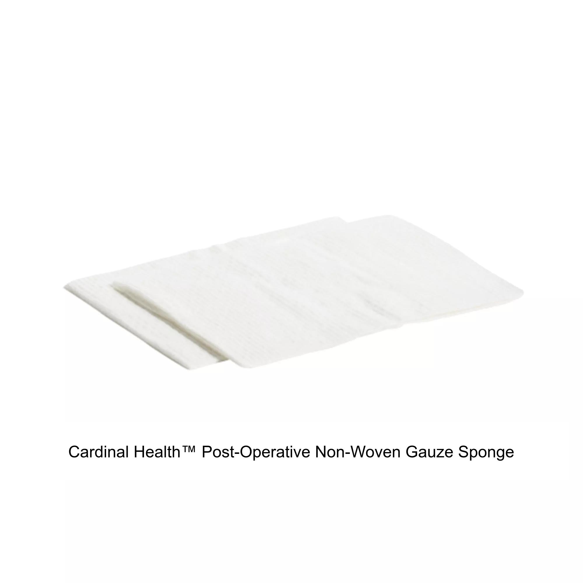 Cardinal Health™ Post-Operative Non-Woven Gauze Sponge, 3 x 4IN, Non ...