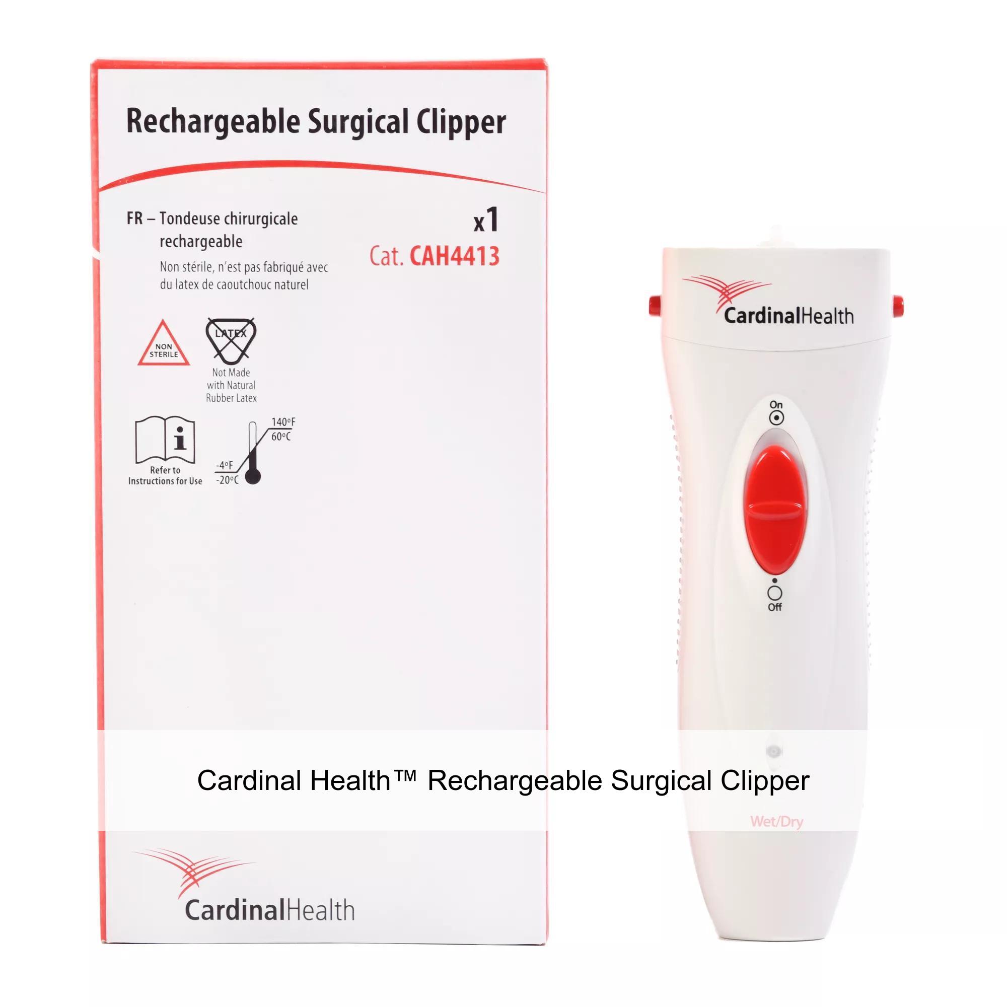 Cardinal Health™ Rechargeable Surgical Clipper . Buy Online | Lifeline ...
