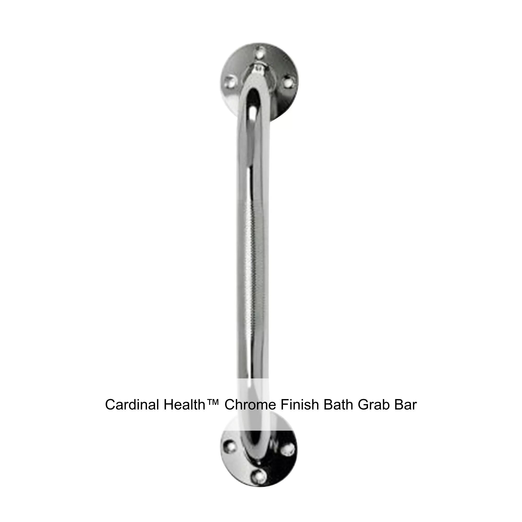 Cardinal Health™ Chrome Finish Bath Grab Bar, 12IN, 300LB . Buy Online | Lifeline Medical