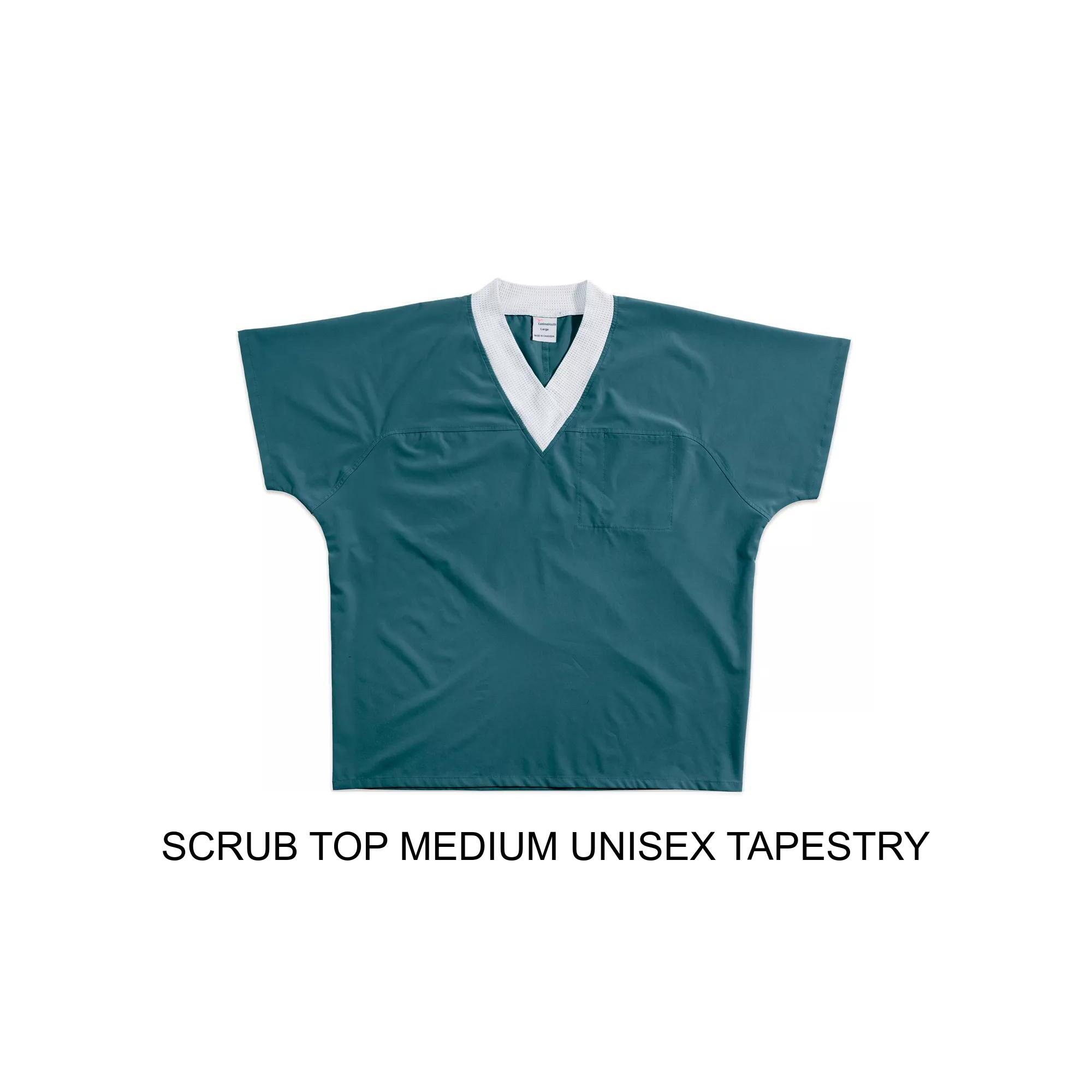 SCRUB TOP MEDIUM UNISEX TAPESTRY . Buy Online | Lifeline Medical