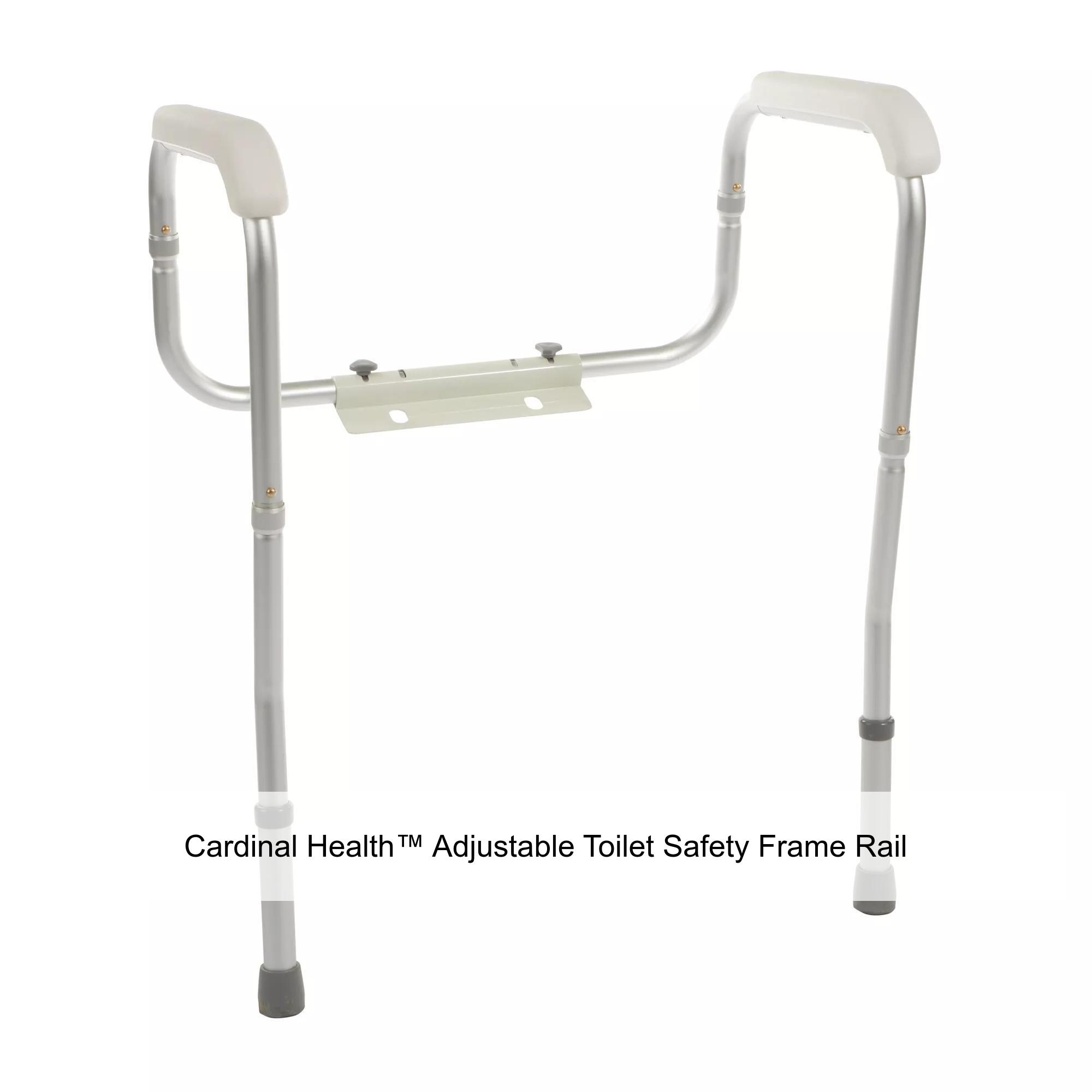 Cardinal Health™ Adjustable Toilet Safety Frame Rail, 300LB . Buy ...