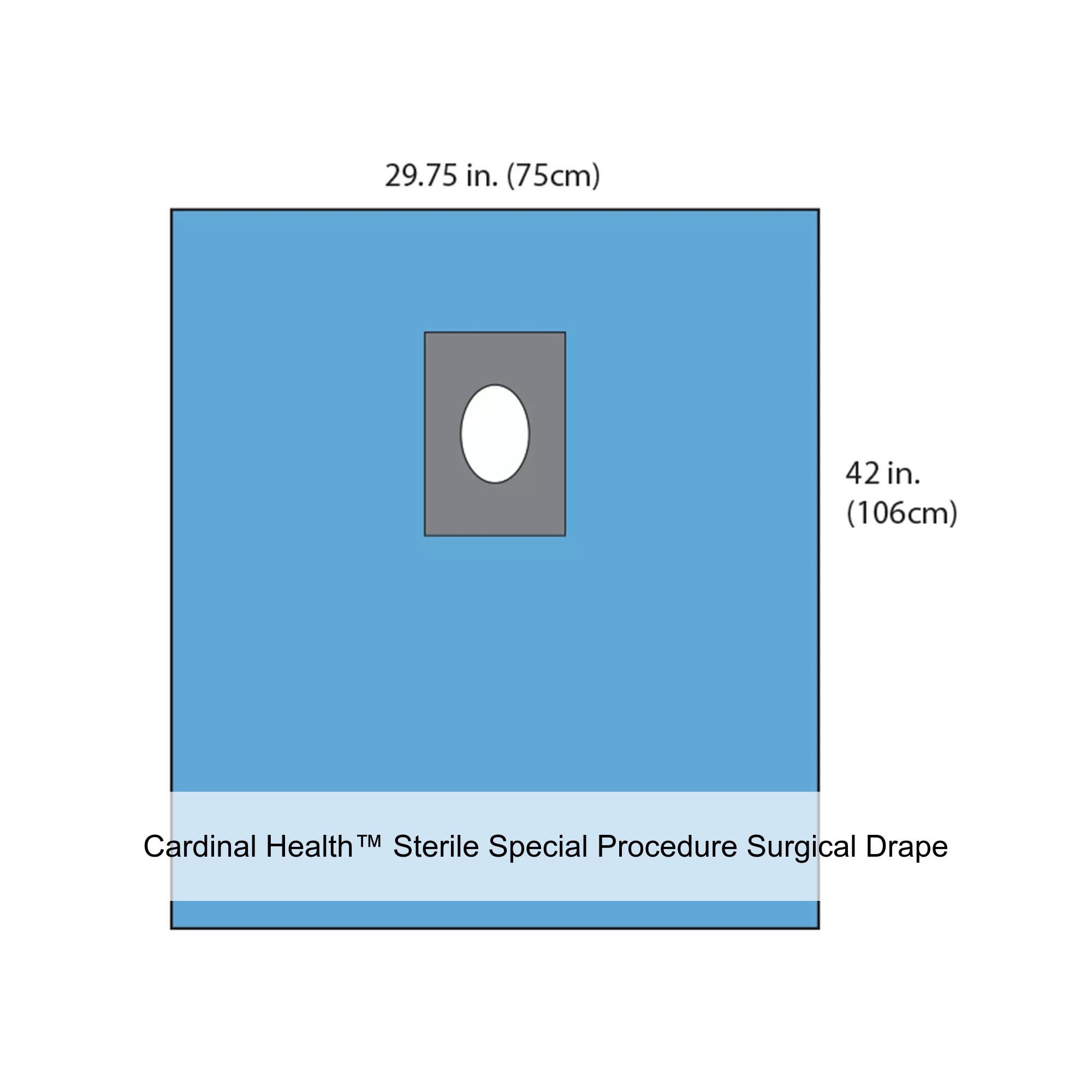 Cardinal Health™ Sterile Special Procedure Surgical Drape, 29.75 x 42IN ...