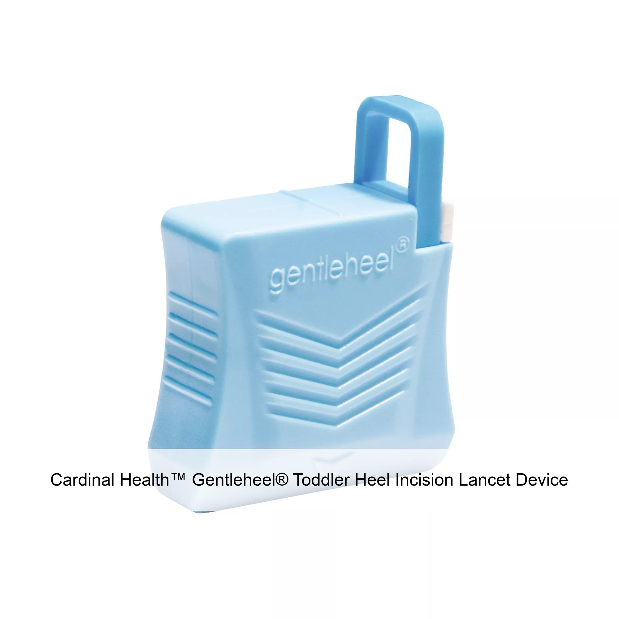 Cardinal Health™ Gentleheel® Toddler Heel Incision Lancet Device, Blue ...