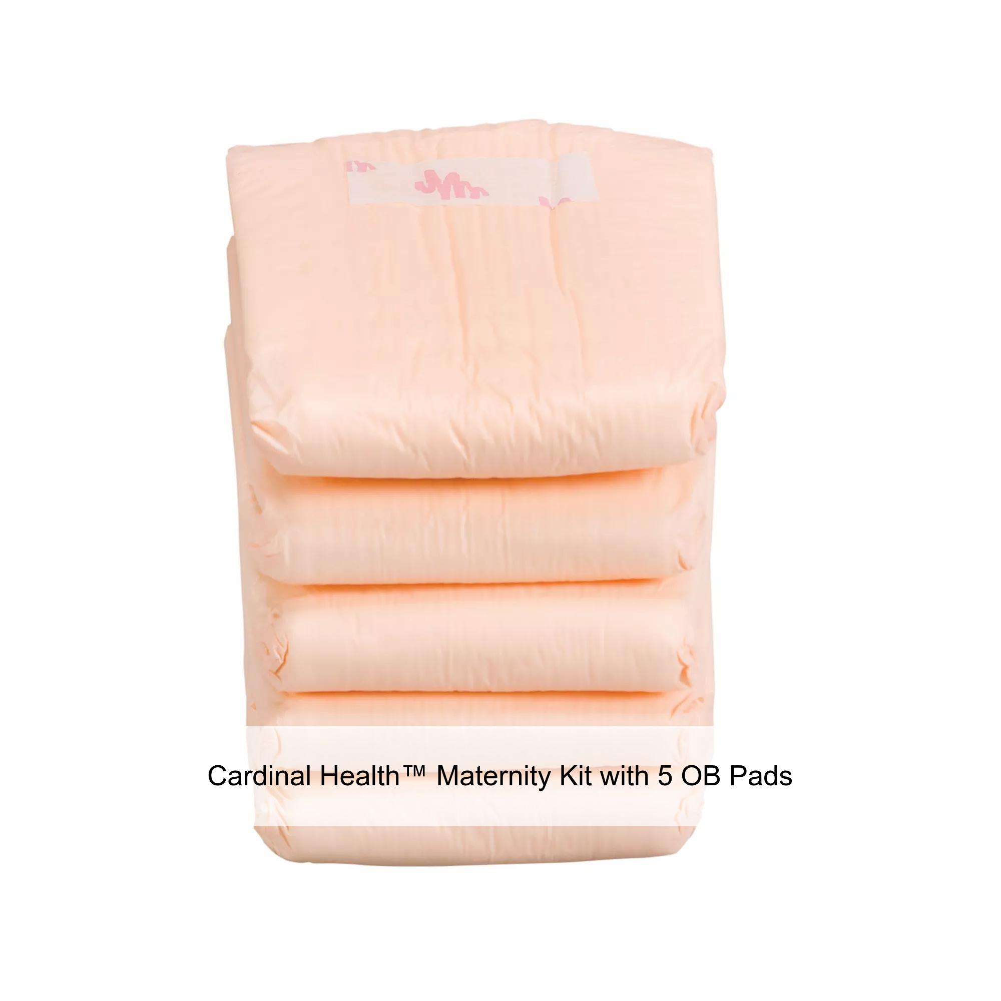 Cardinal Health™ Maternity Kit with 5 OB Pads, Peach . Buy Online ...