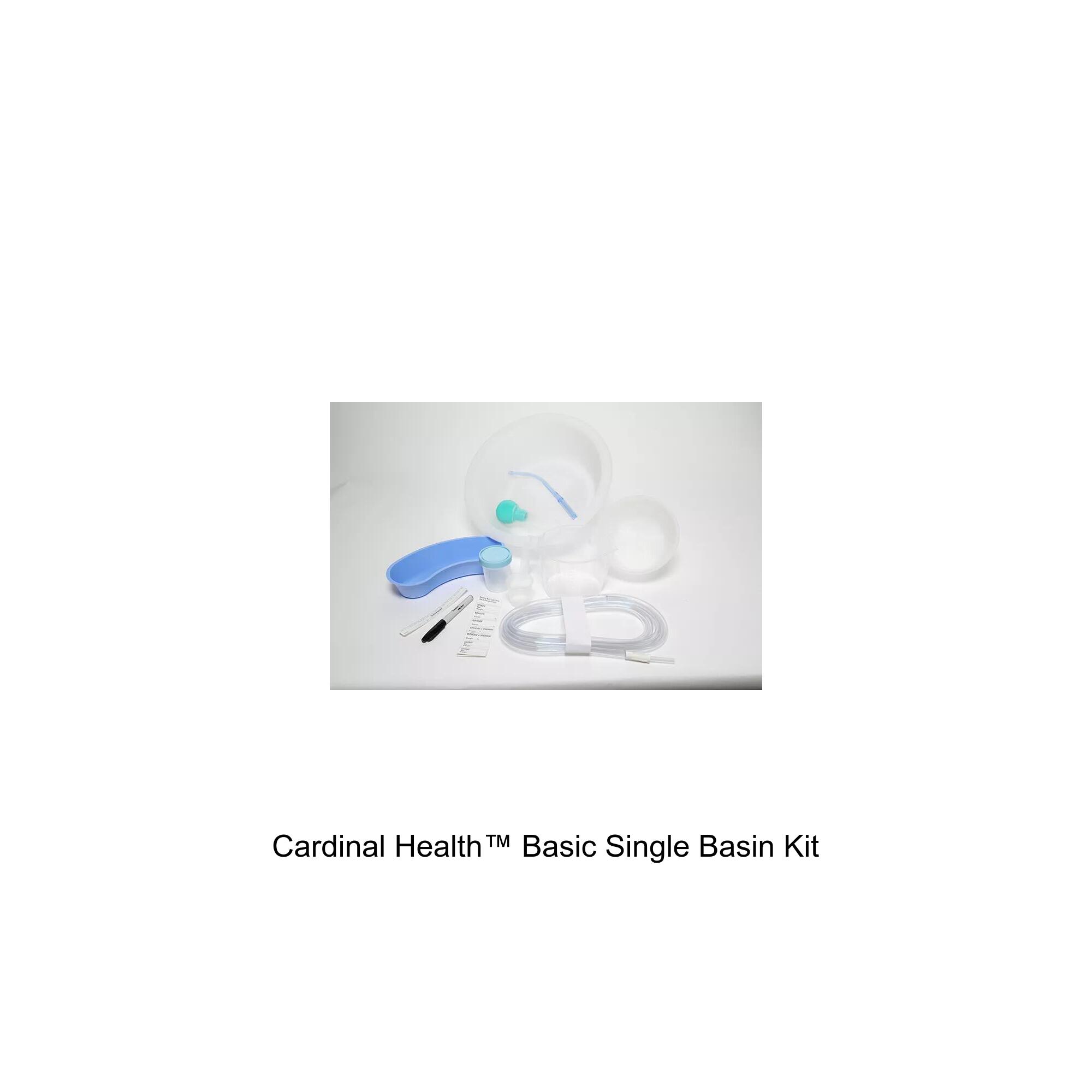Cardinal Health™ Basic Single Basin Kit . Buy Online | Lifeline Medical