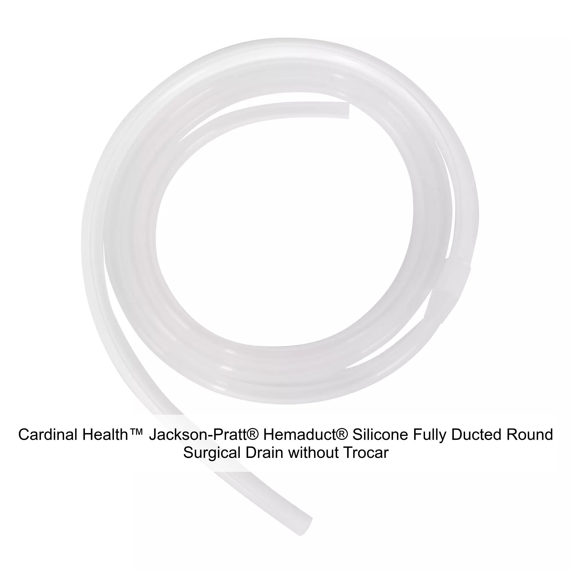 Cardinal Health™ Jackson-Pratt® Hemaduct® Silicone Fully Ducted Round ...