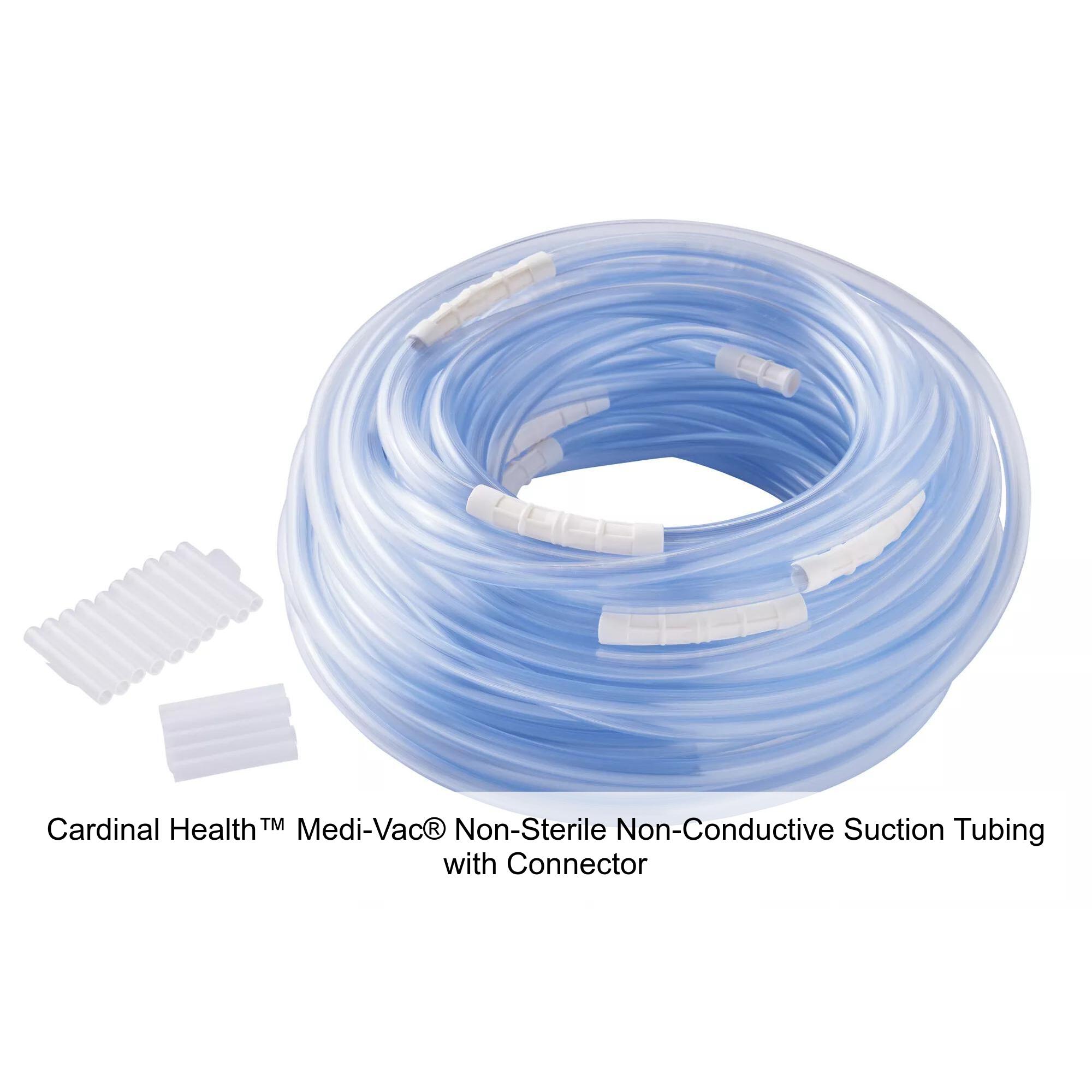Cardinal Health™ Medi-Vac® Non-Sterile Non-Conductive Suction Tubing ...