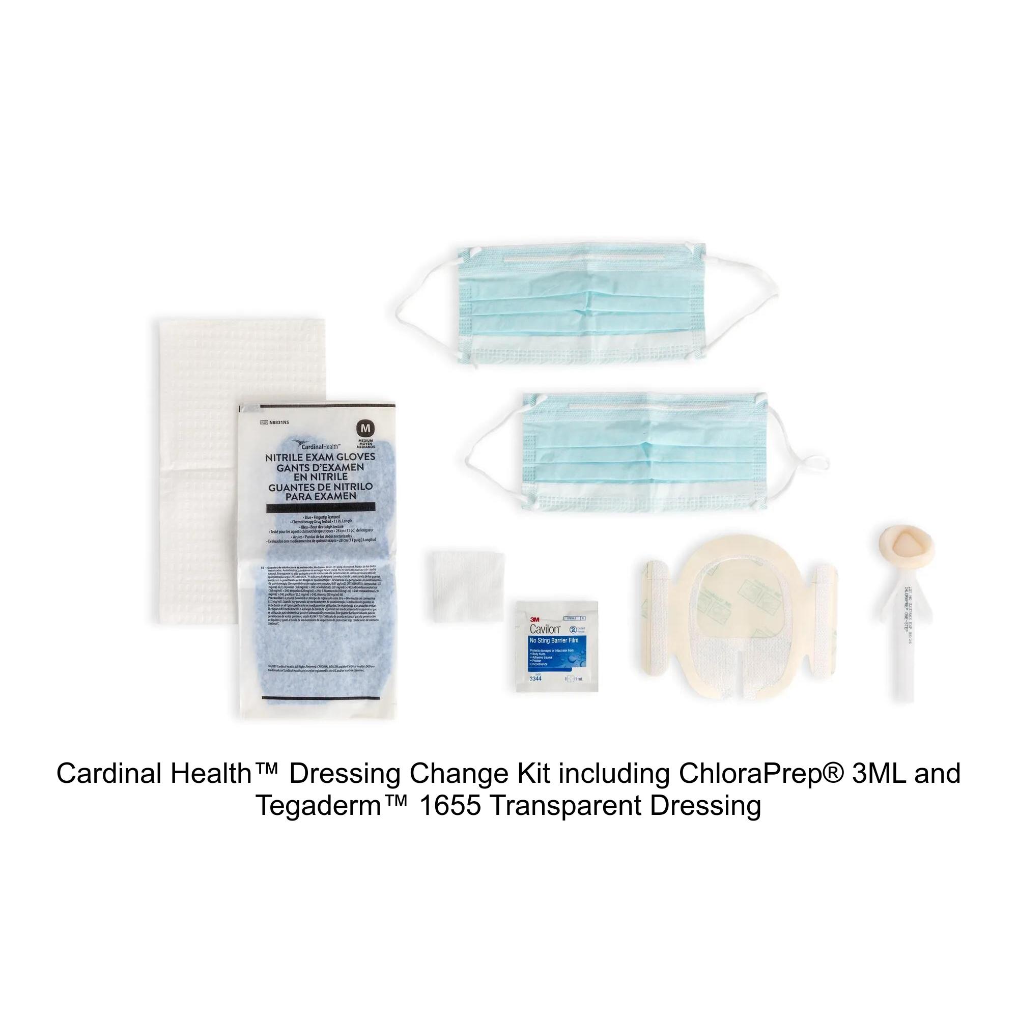 Cardinal Health™ Dressing Change Kit including ChloraPrep® 3ML and ...