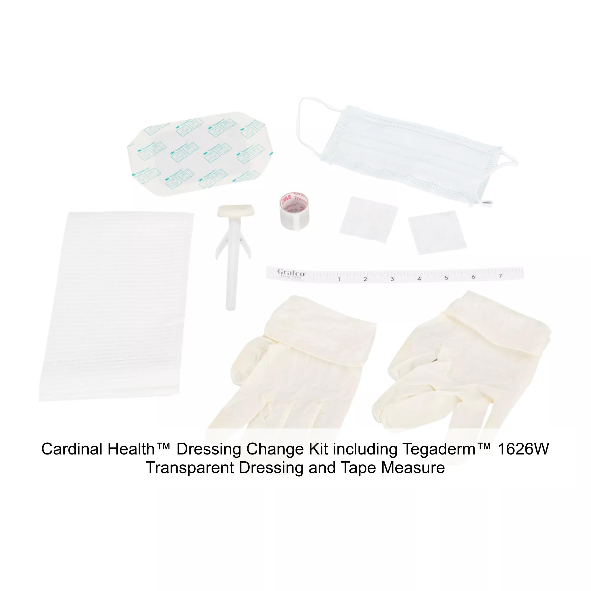 Cardinal Health™ Dressing Change Kit including Tegaderm™ 1626W ...
