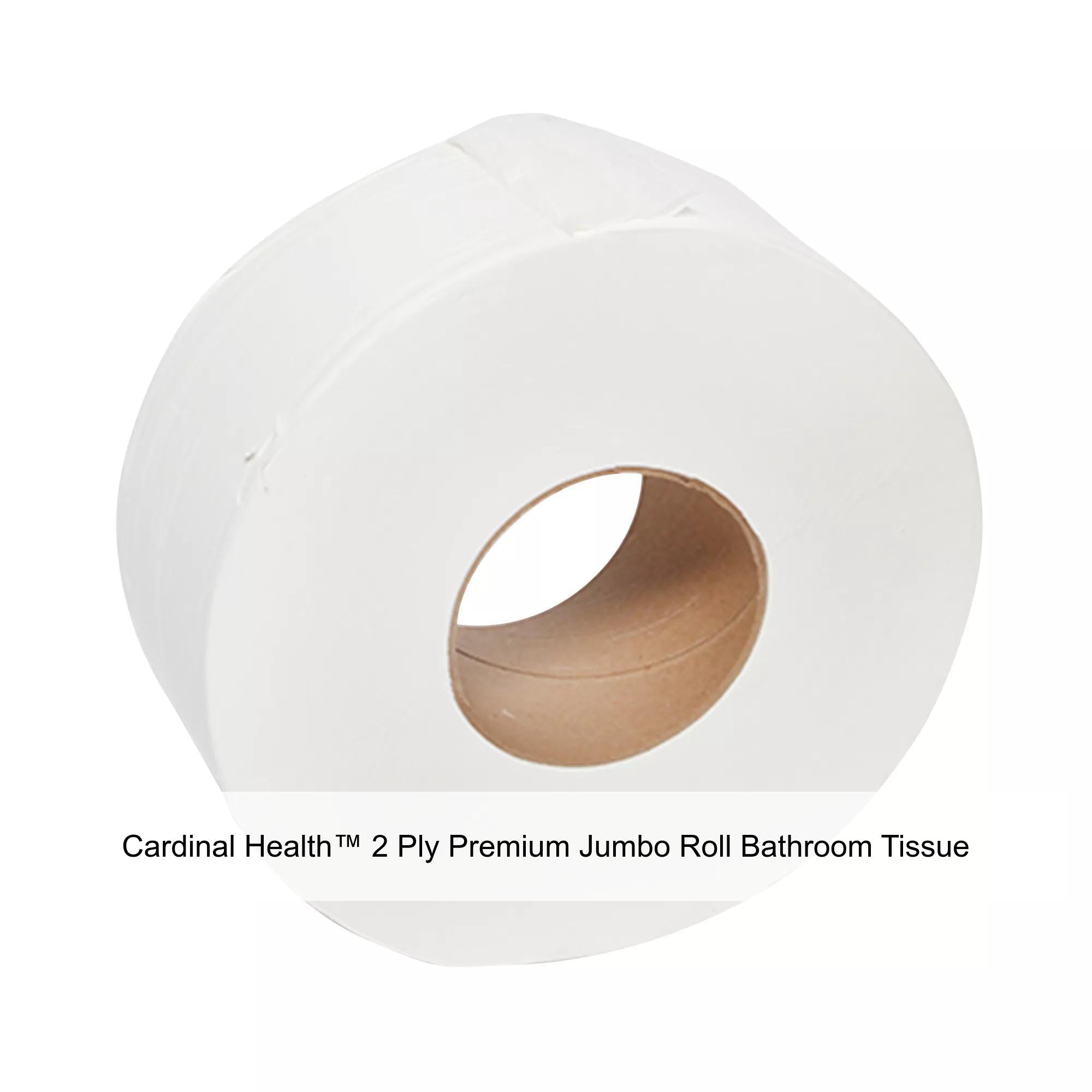 Cardinal Health™ 2 Ply Premium Jumbo Roll Bathroom Tissue, 3.55IN X ...