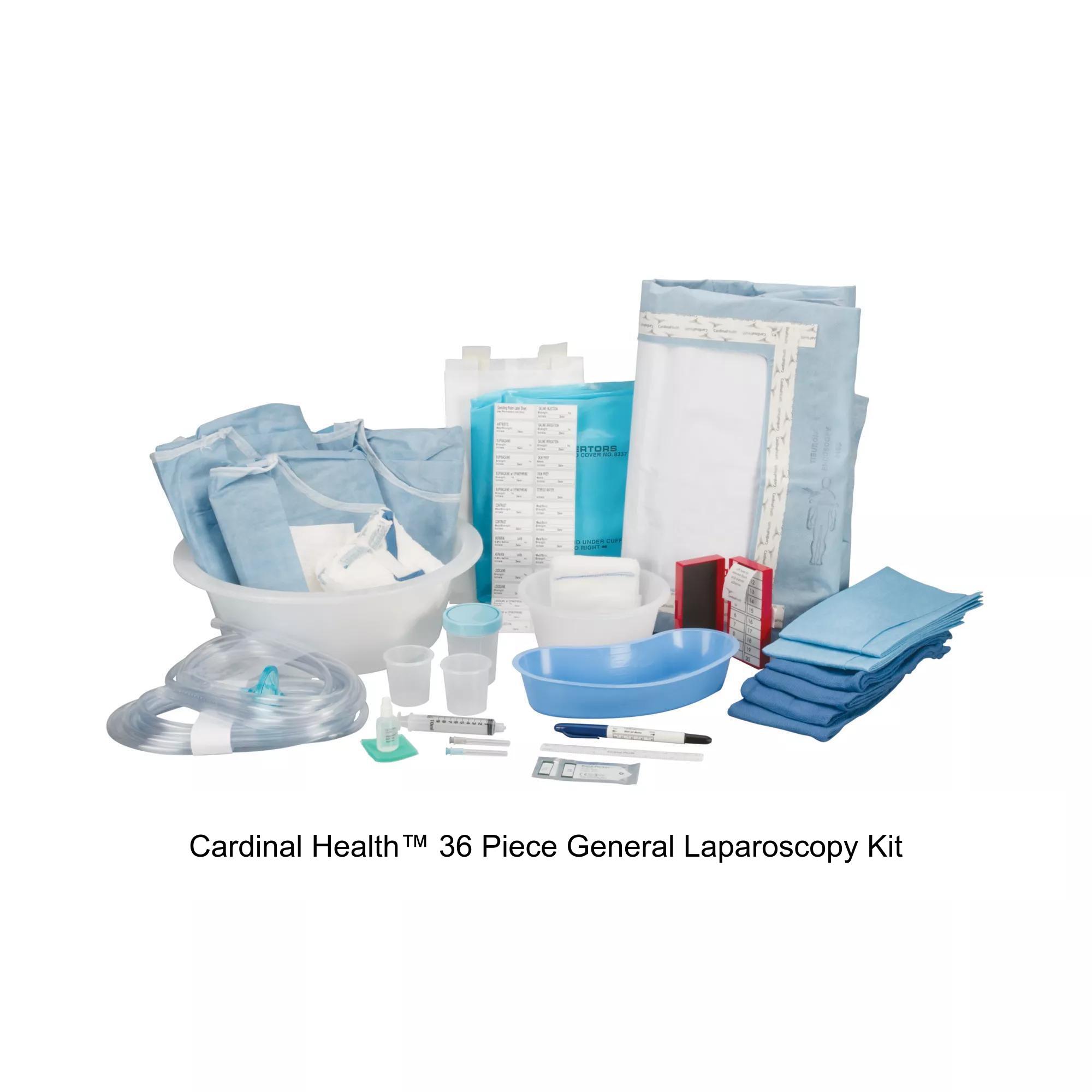 Cardinal Health™ 36 Piece General Laparoscopy Kit . Buy Online ...