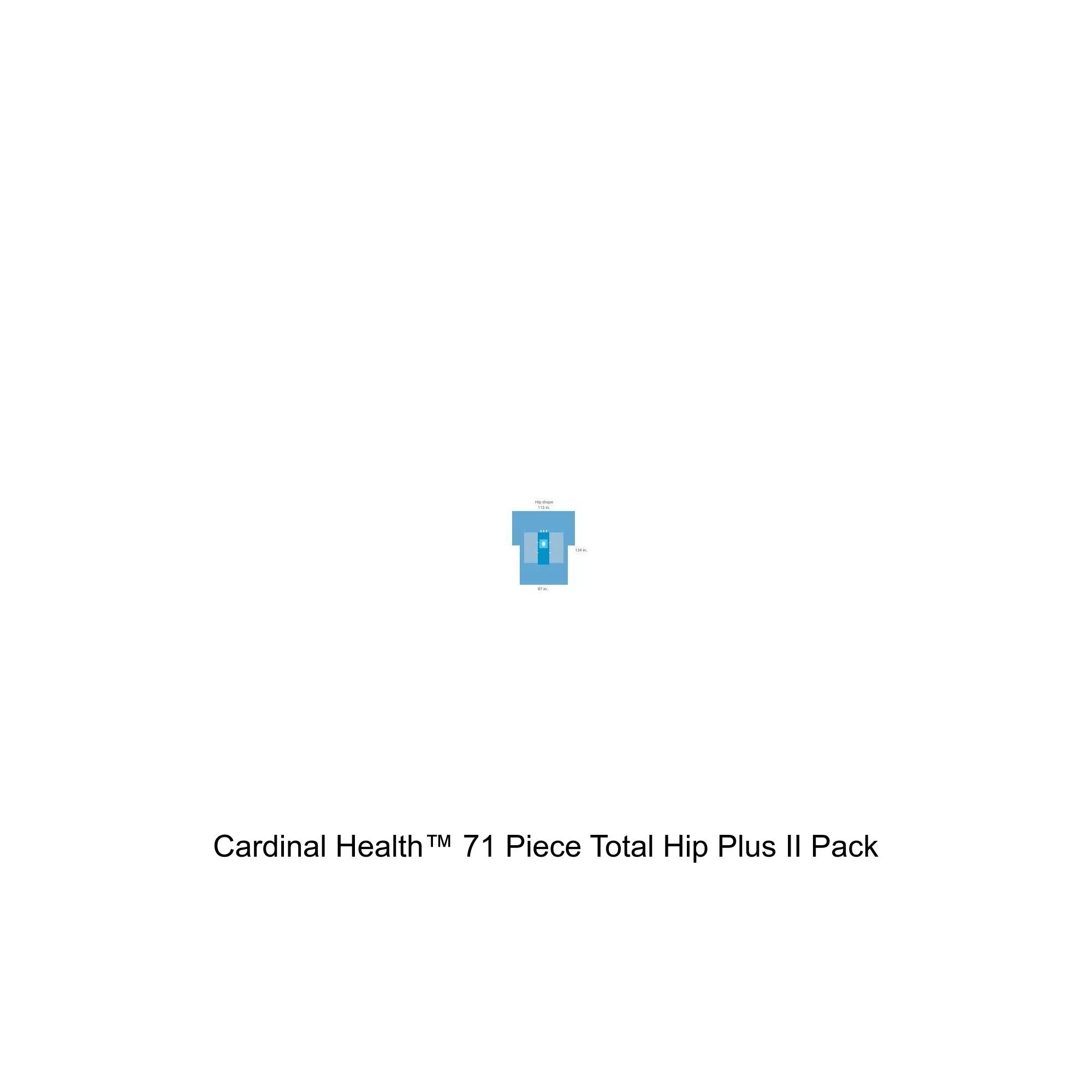 Cardinal Health™ 71 Piece Total Hip Plus II Pack . Buy Online ...