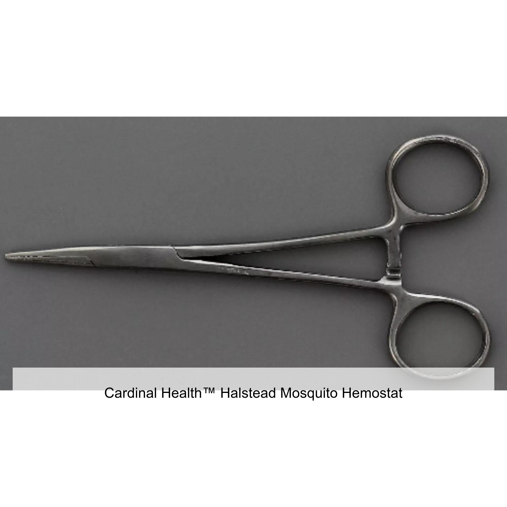 Cardinal Health™ Halstead Mosquito Hemostat, Straight, Satin, 5IN . Buy ...