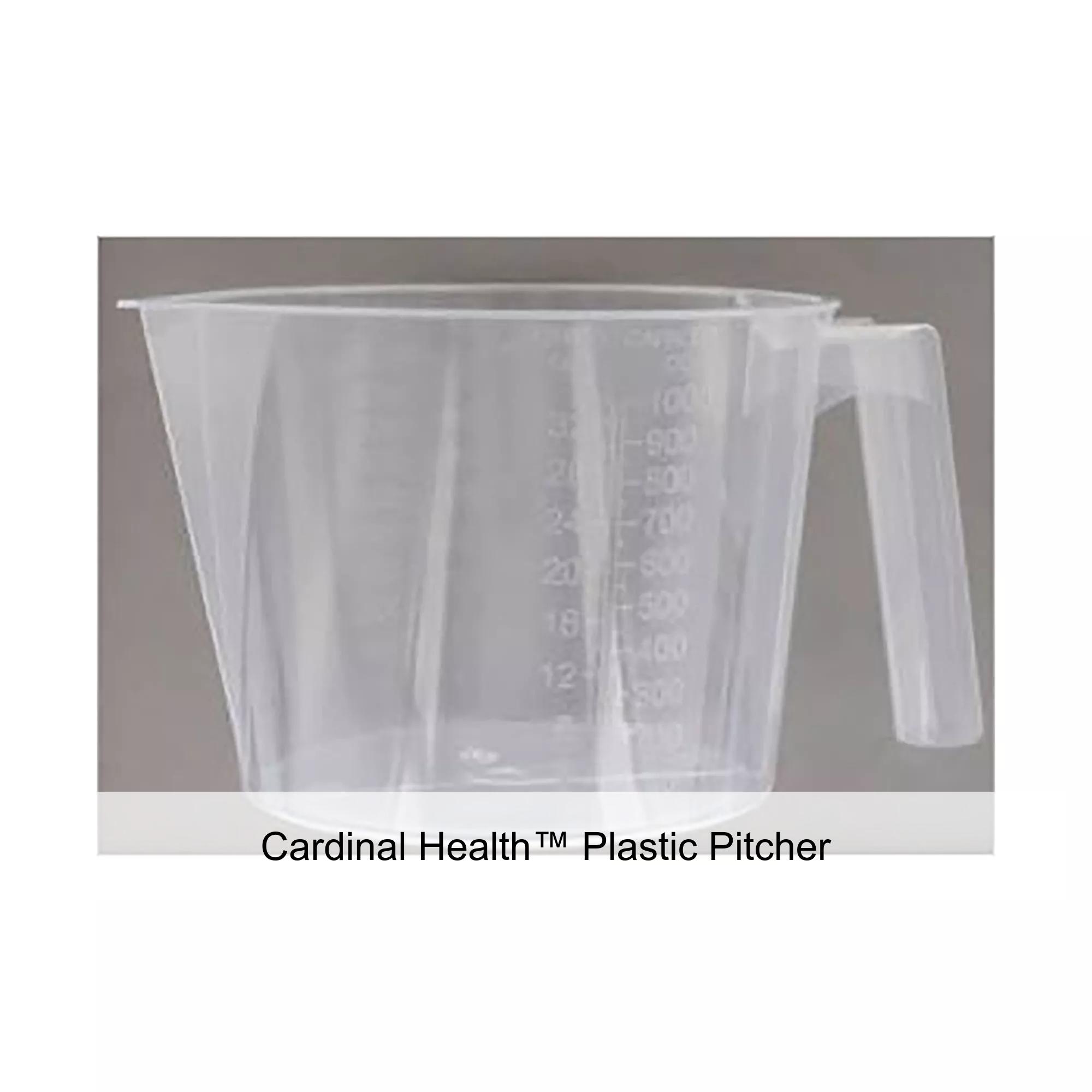 Cardinal Health™ Plastic Pitcher, Sterile, 1200CC/ML . Buy Online ...