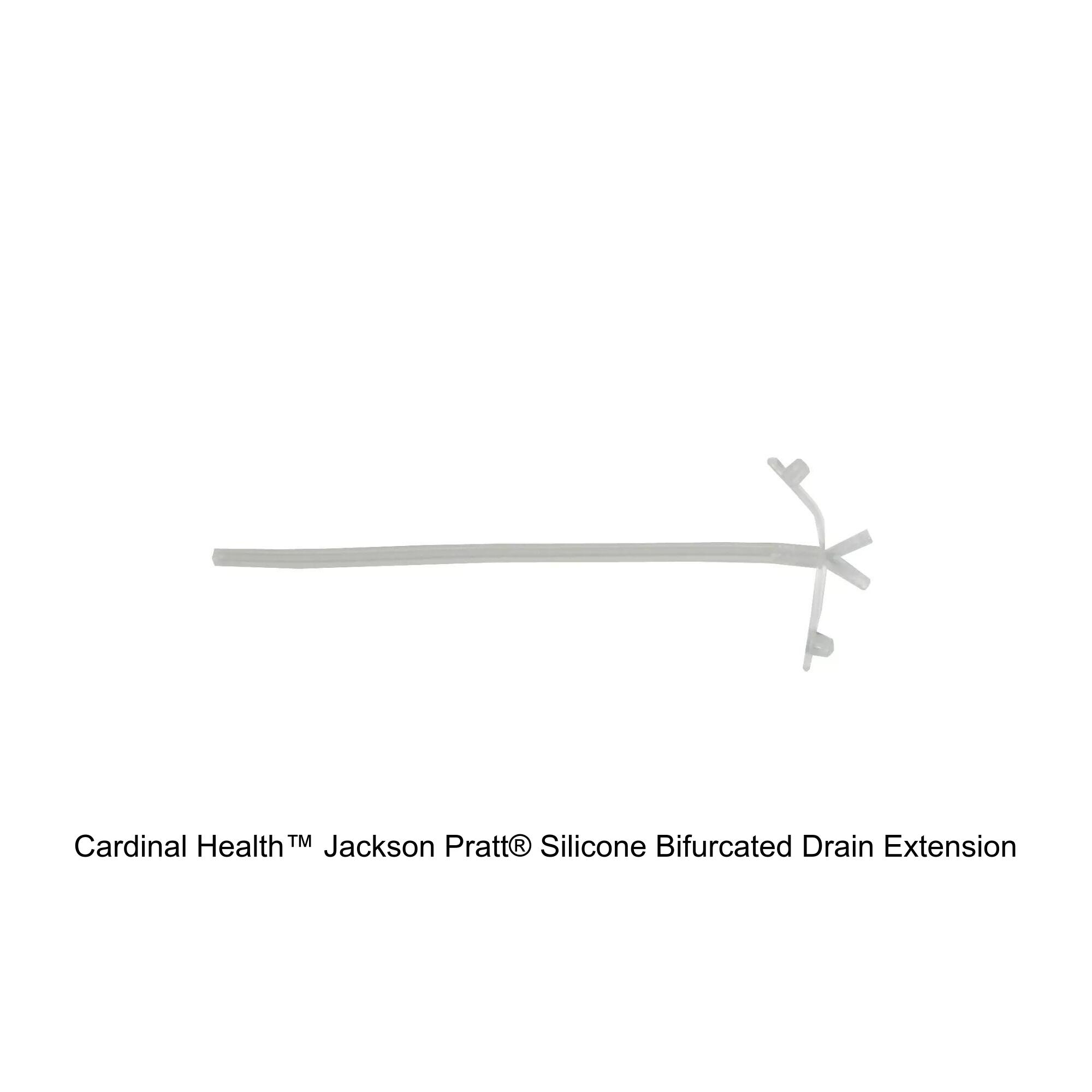 Cardinal Health™ Jackson Pratt® Silicone Bifurcated Drain Extension ...