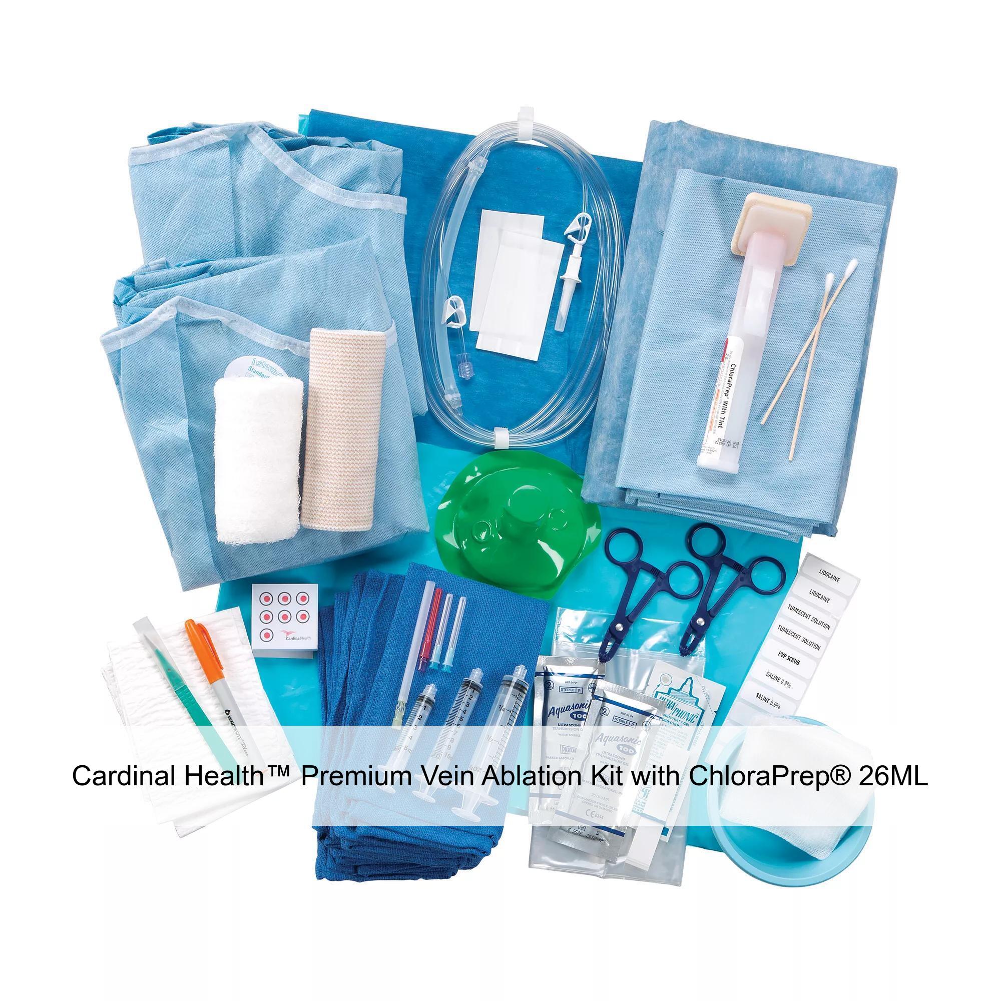 Cardinal Health™ Premium Vein Ablation Kit with ChloraPrep® 26ML . Buy ...